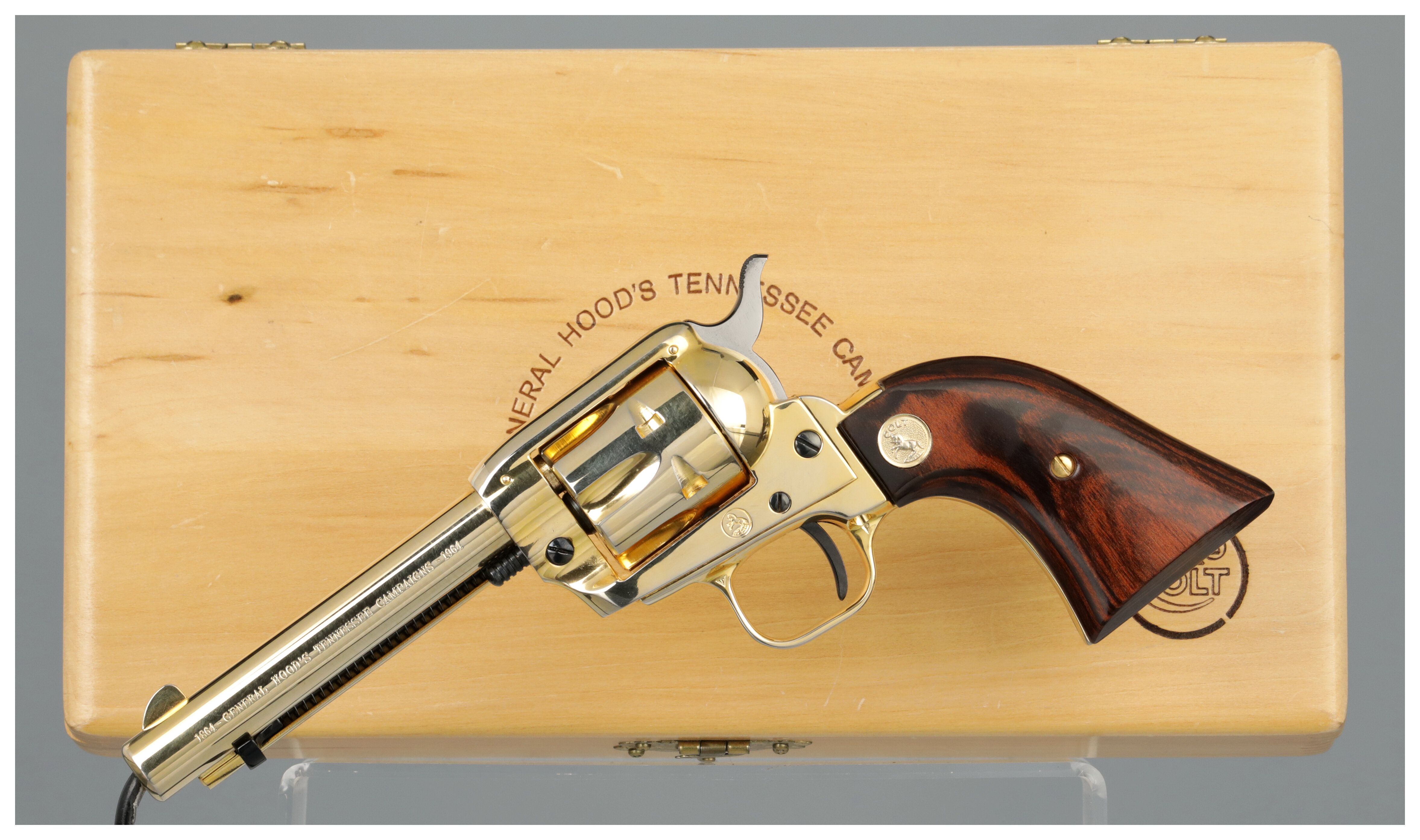 Colt General Hood's Tennessee Campaigns Commemorative Revolver | Rock ...
