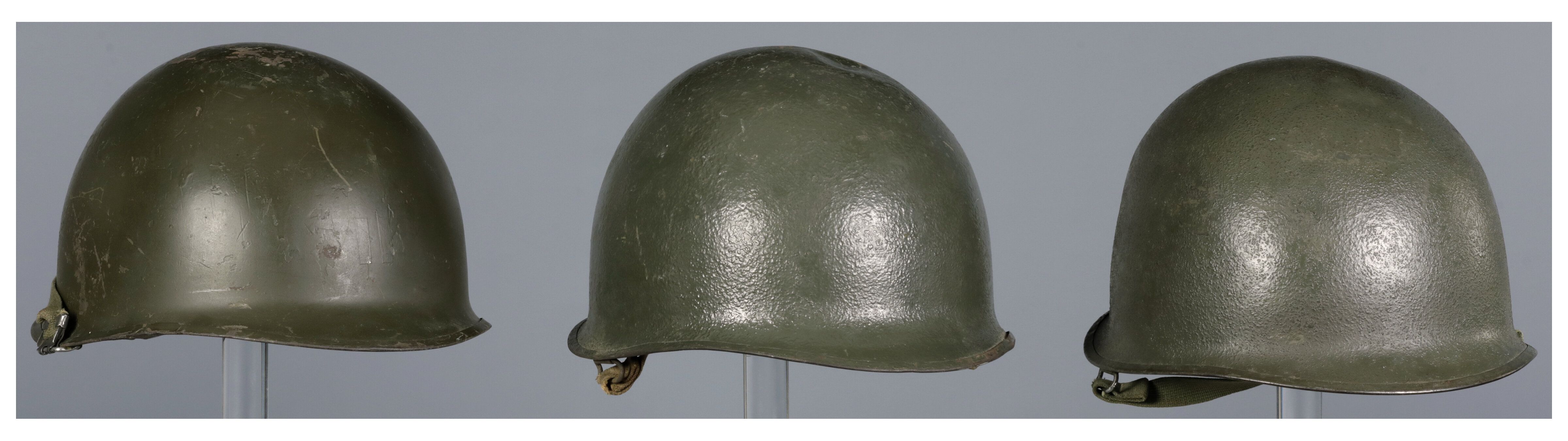 Three U.S. M1 Helmets | Rock Island Auction