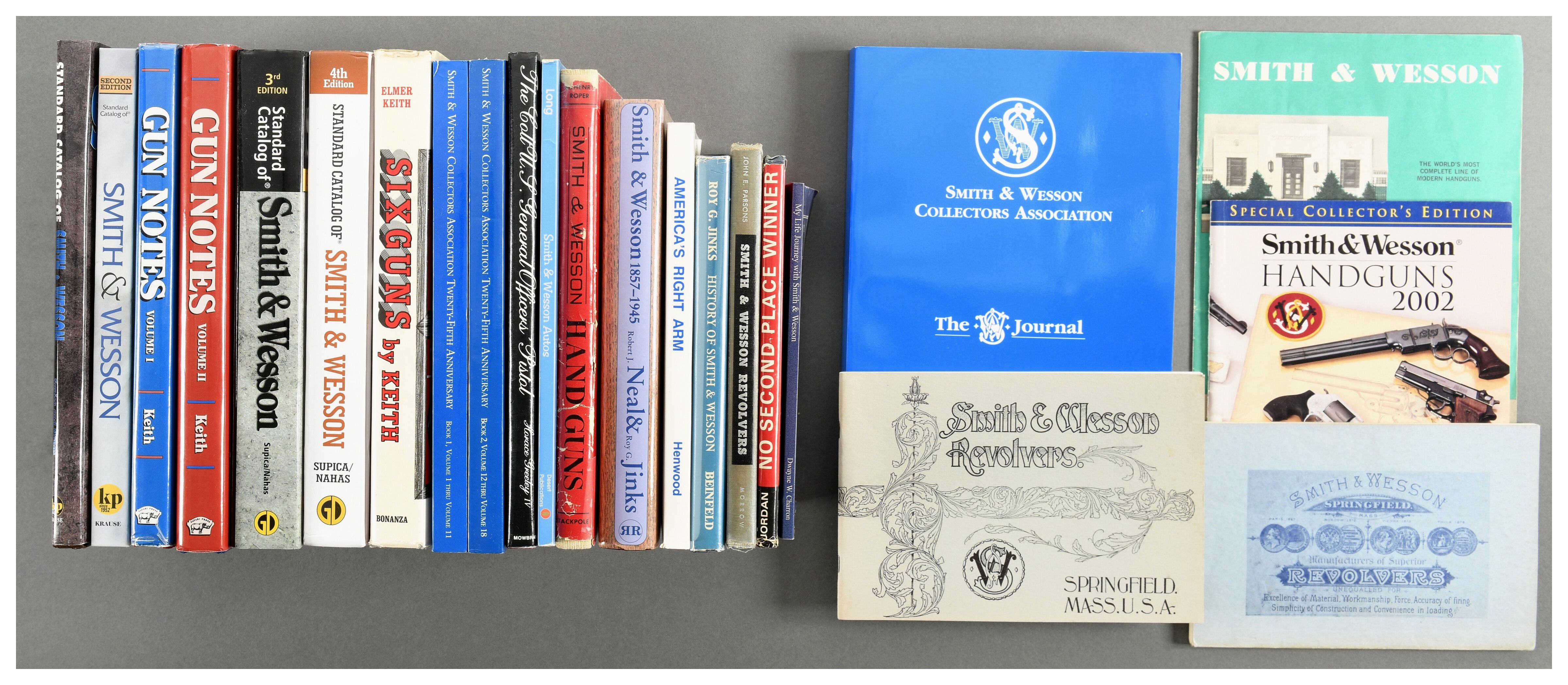 Grouping of Firearms Reference Books, Mostly Smith & Wesson | Rock ...