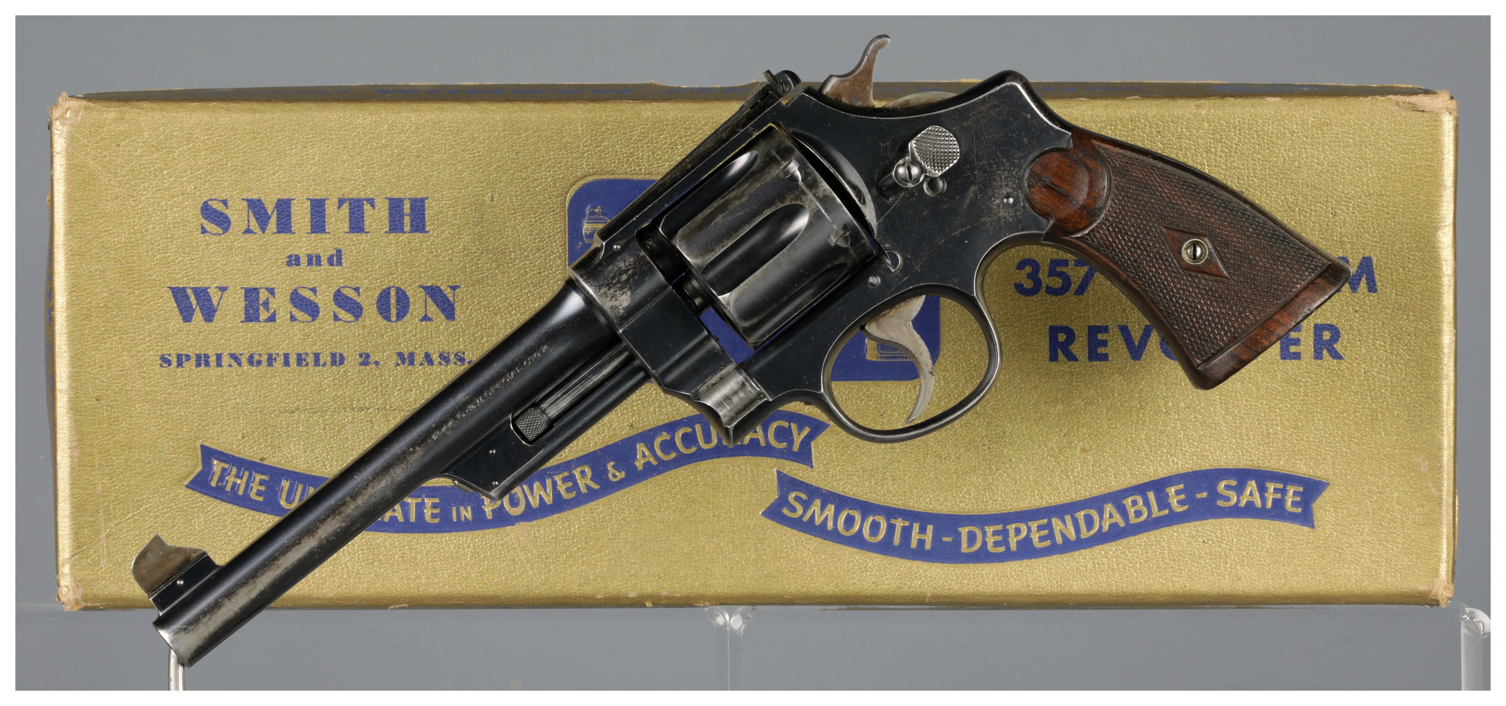 Smith & Wesson .44 Hand Ejector 1st Model Triple Lock Revolver | Rock ...