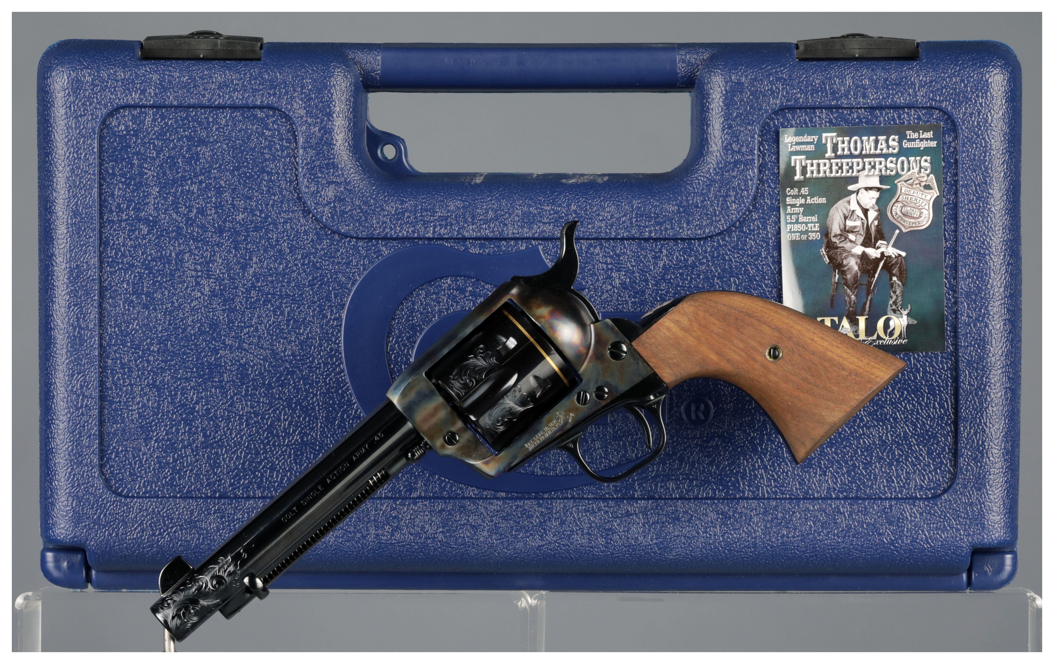 Colt Single Action Army Thomas Threepersons Revolver | Rock Island Auction