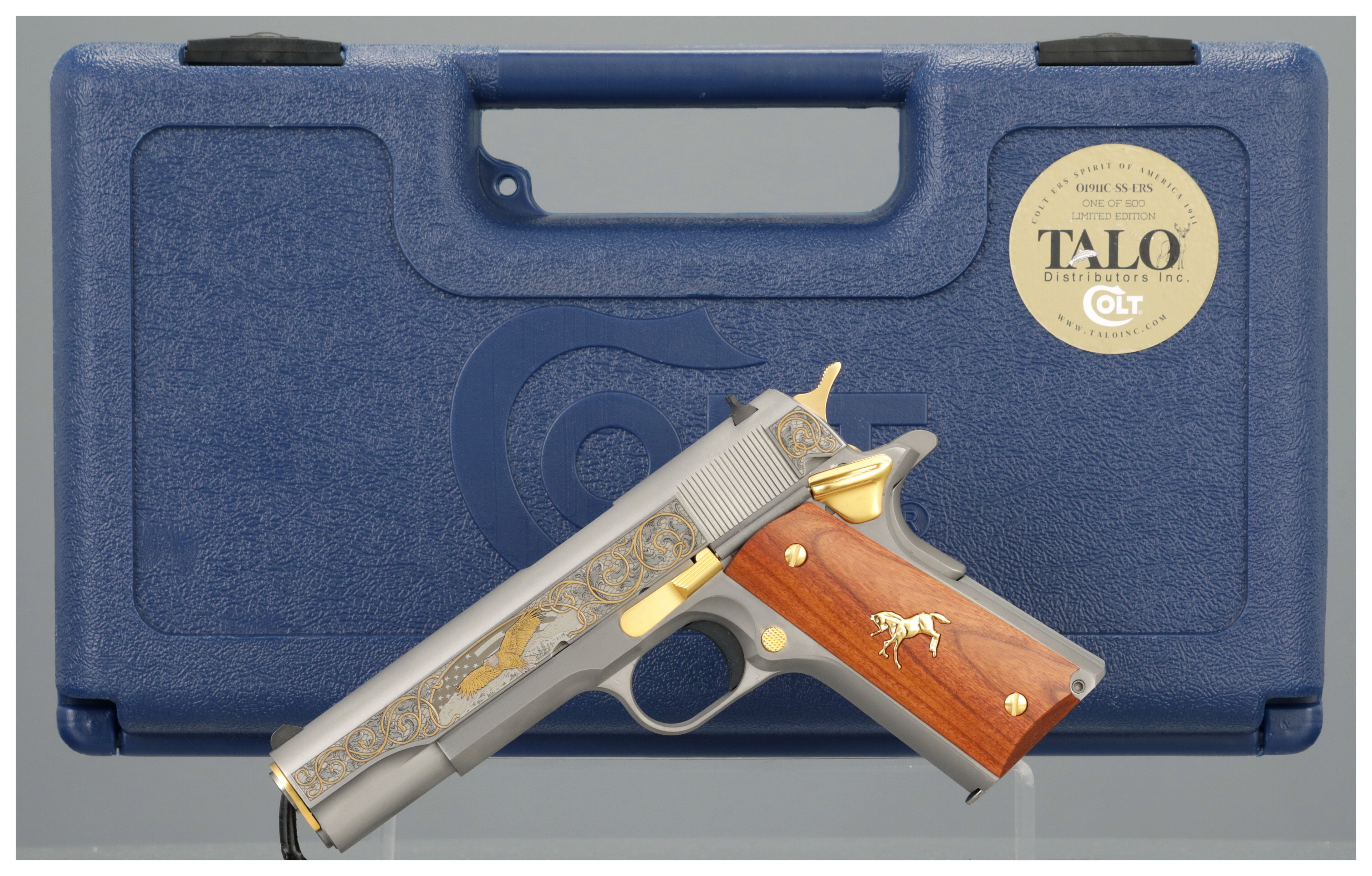 Colt/Talo ERS Spirit of America Government Model Pistol | Rock Island ...