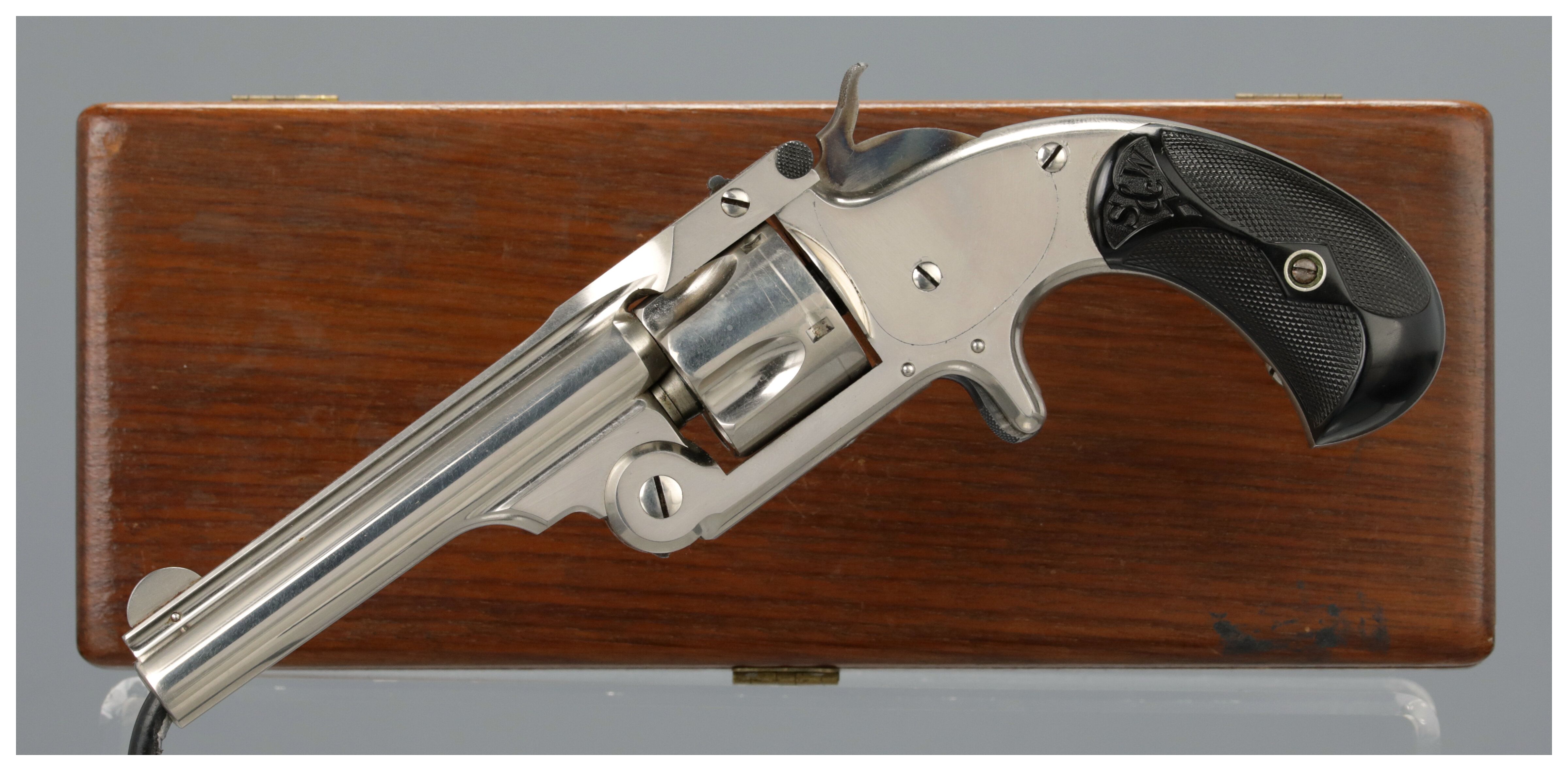 Cased Smith & Wesson .32 Single Action Revolver | Rock Island Auction