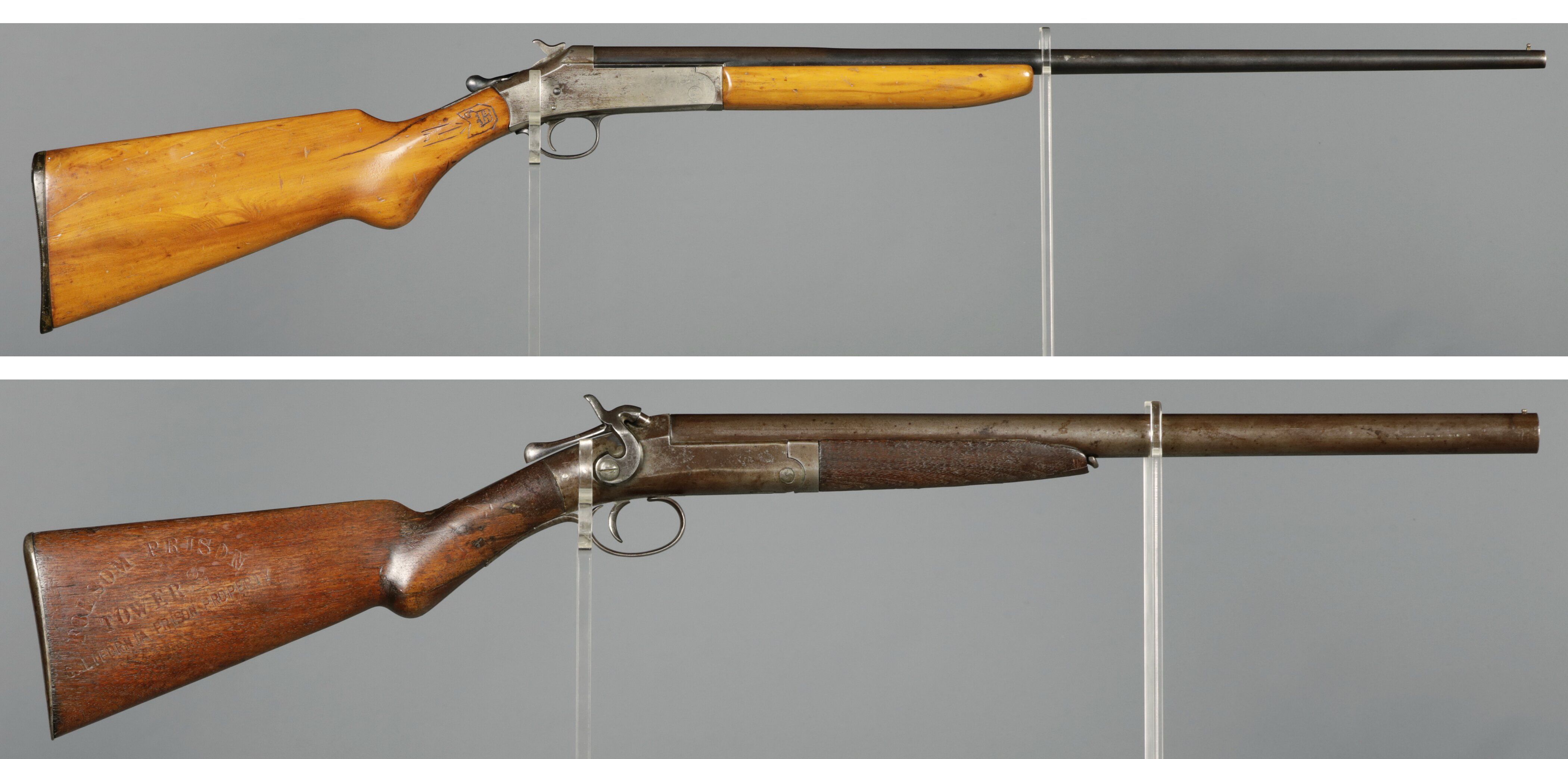 Two American Single Shot Shotguns | Rock Island Auction