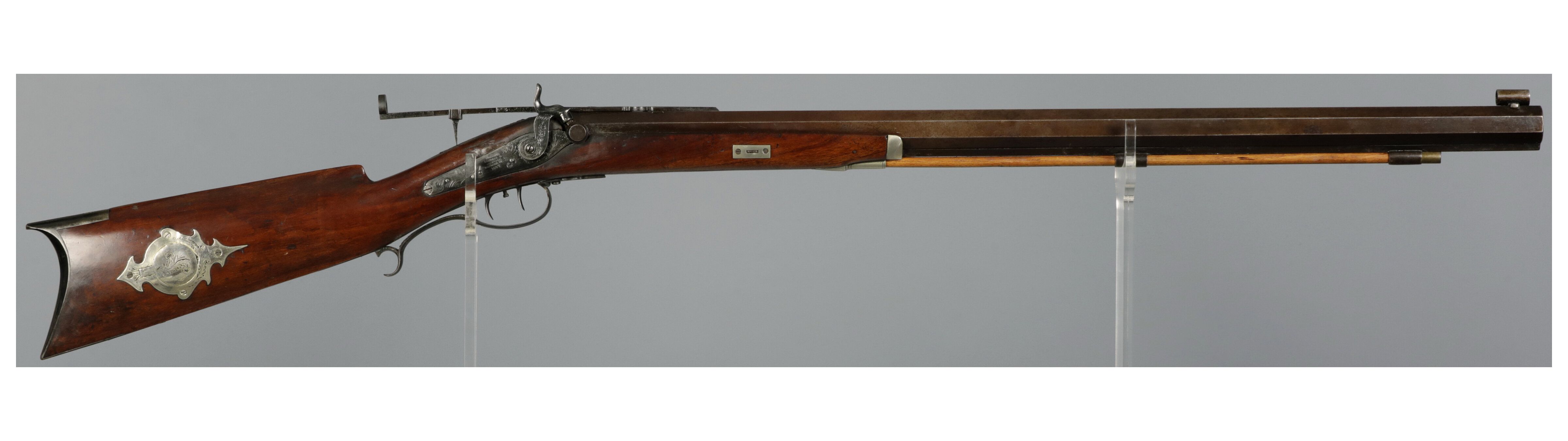 Robbins Kendall & Lawrence Marked Percussion Rifle | Rock Island Auction