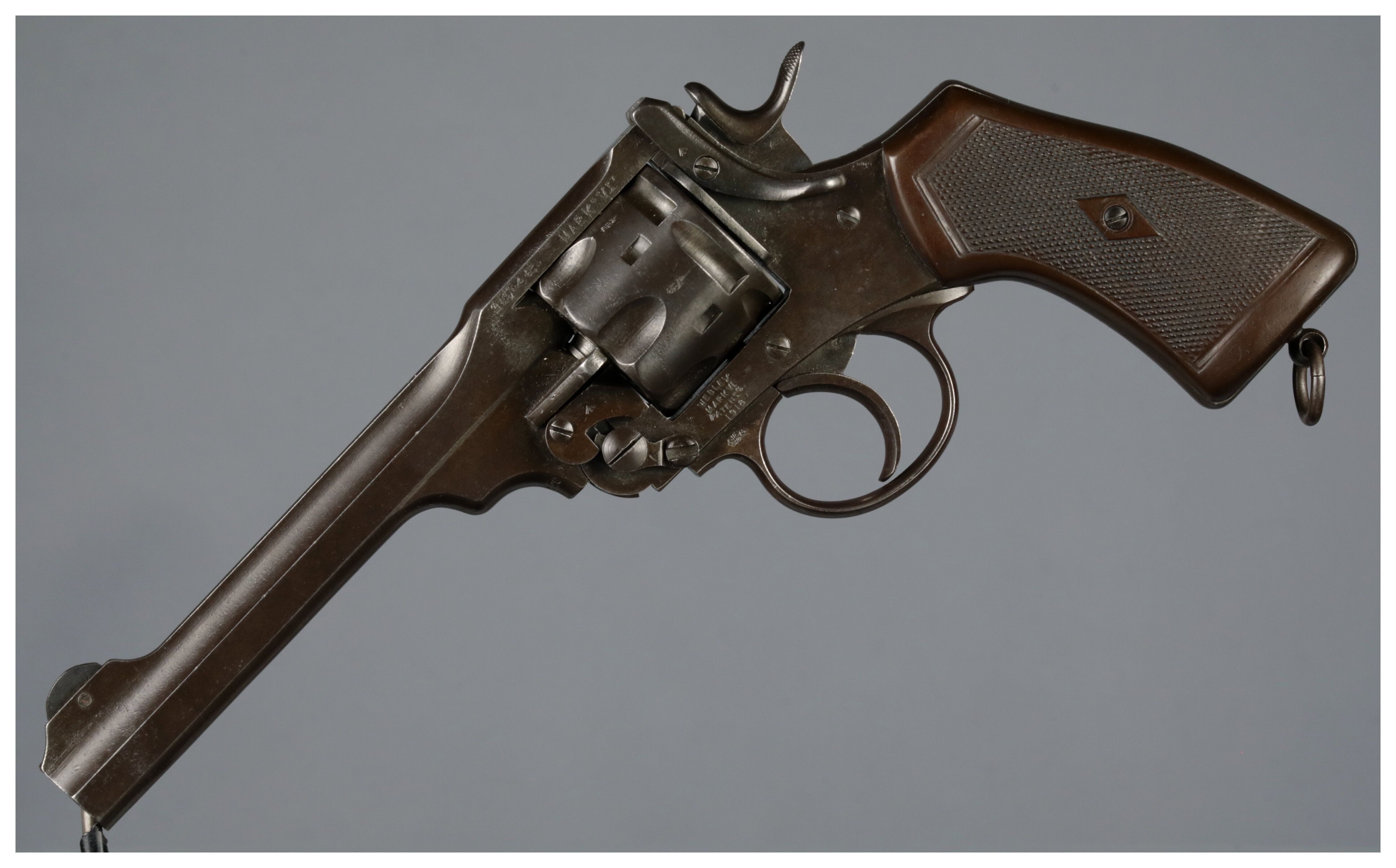 Webley & Scott Mark VI Double Action Revolver with Holster Rig | Rock ...