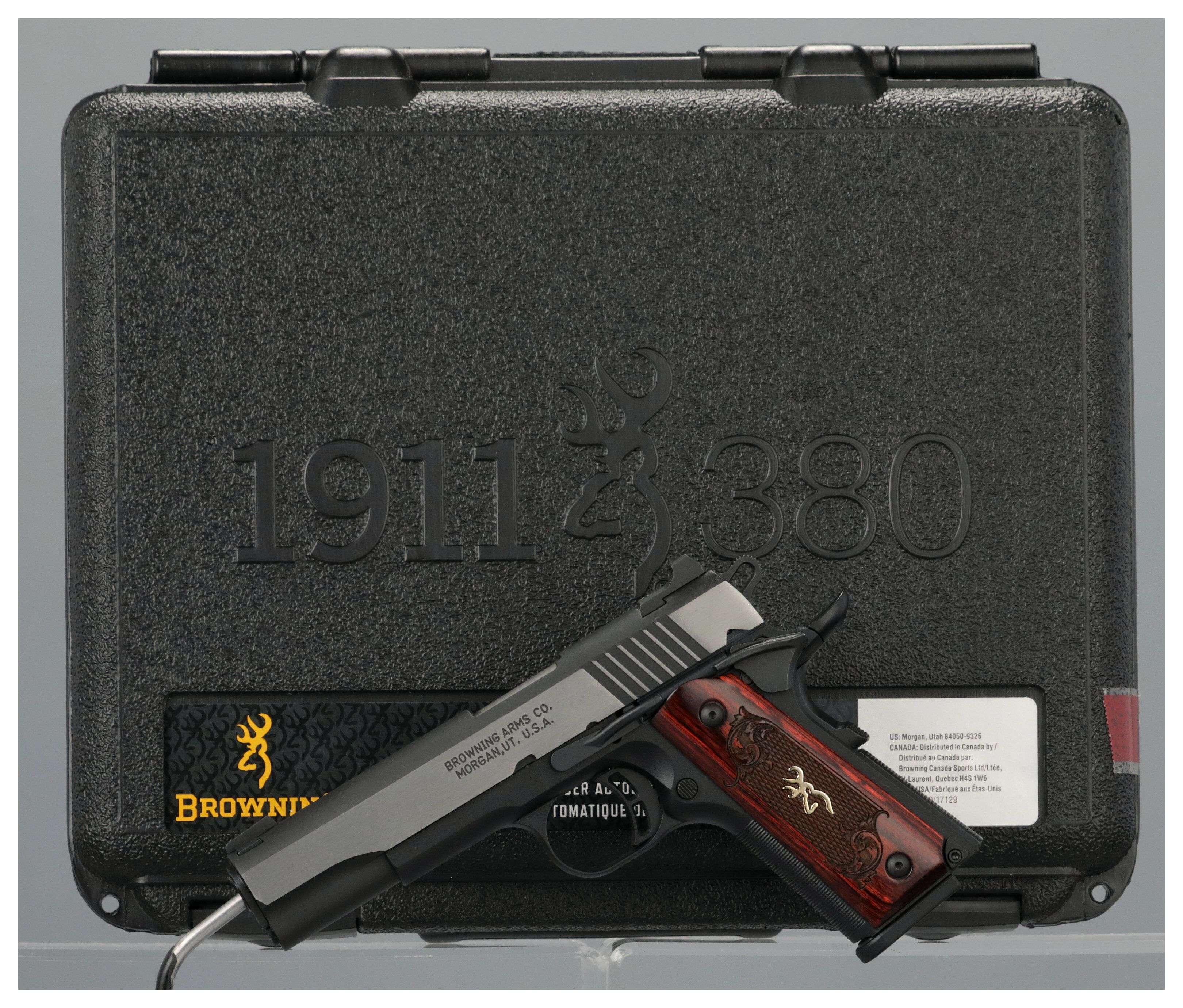 Browning Model 1911-380 Black Label Semi-Automatic Pistol | Rock Island ...