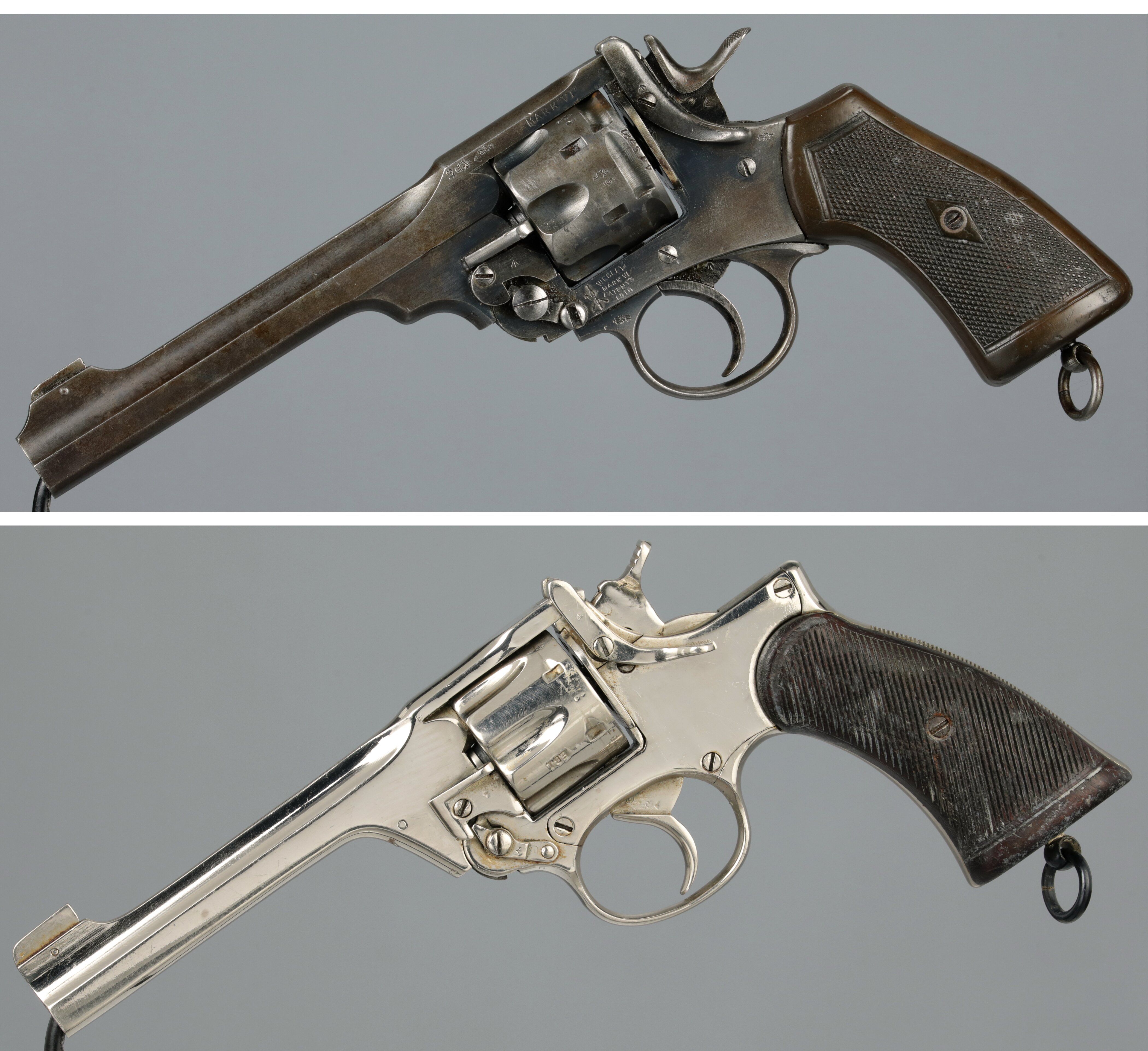 Two British Double Action Military Revolvers | Rock Island Auction