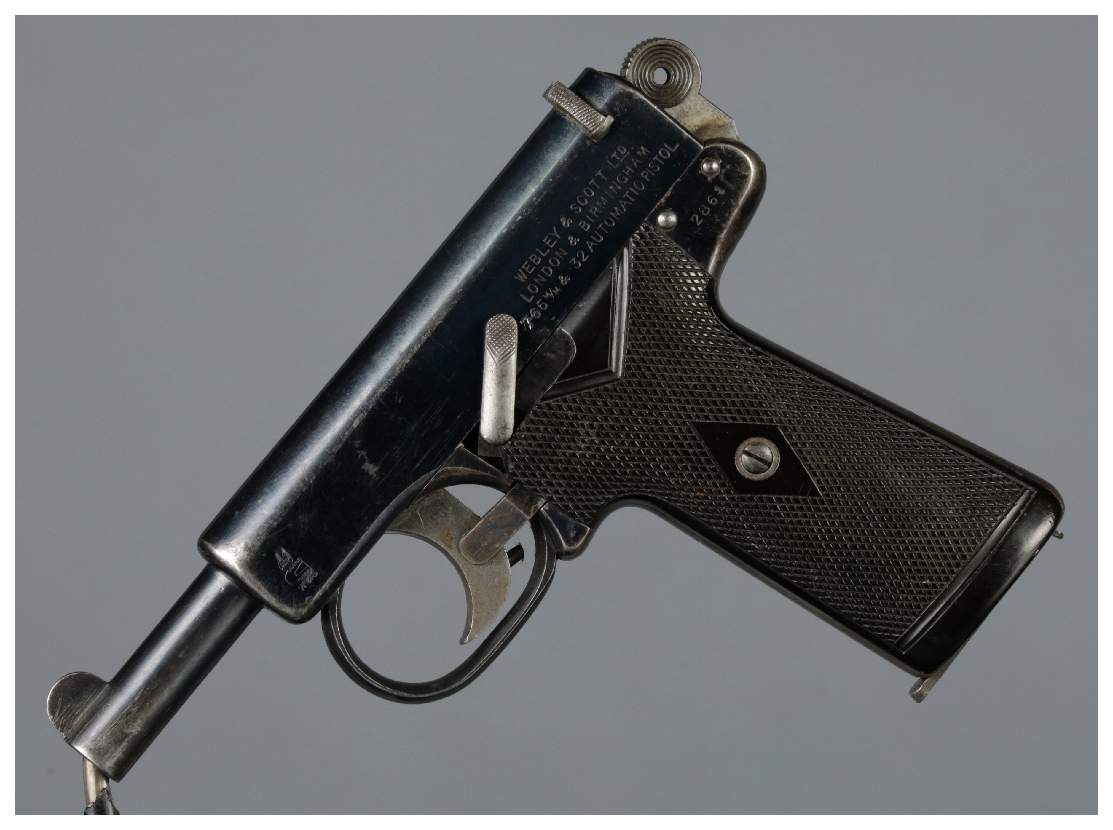 Webley & Scott Model 1905 Semi-Automatic Pistol with Holster | Rock ...