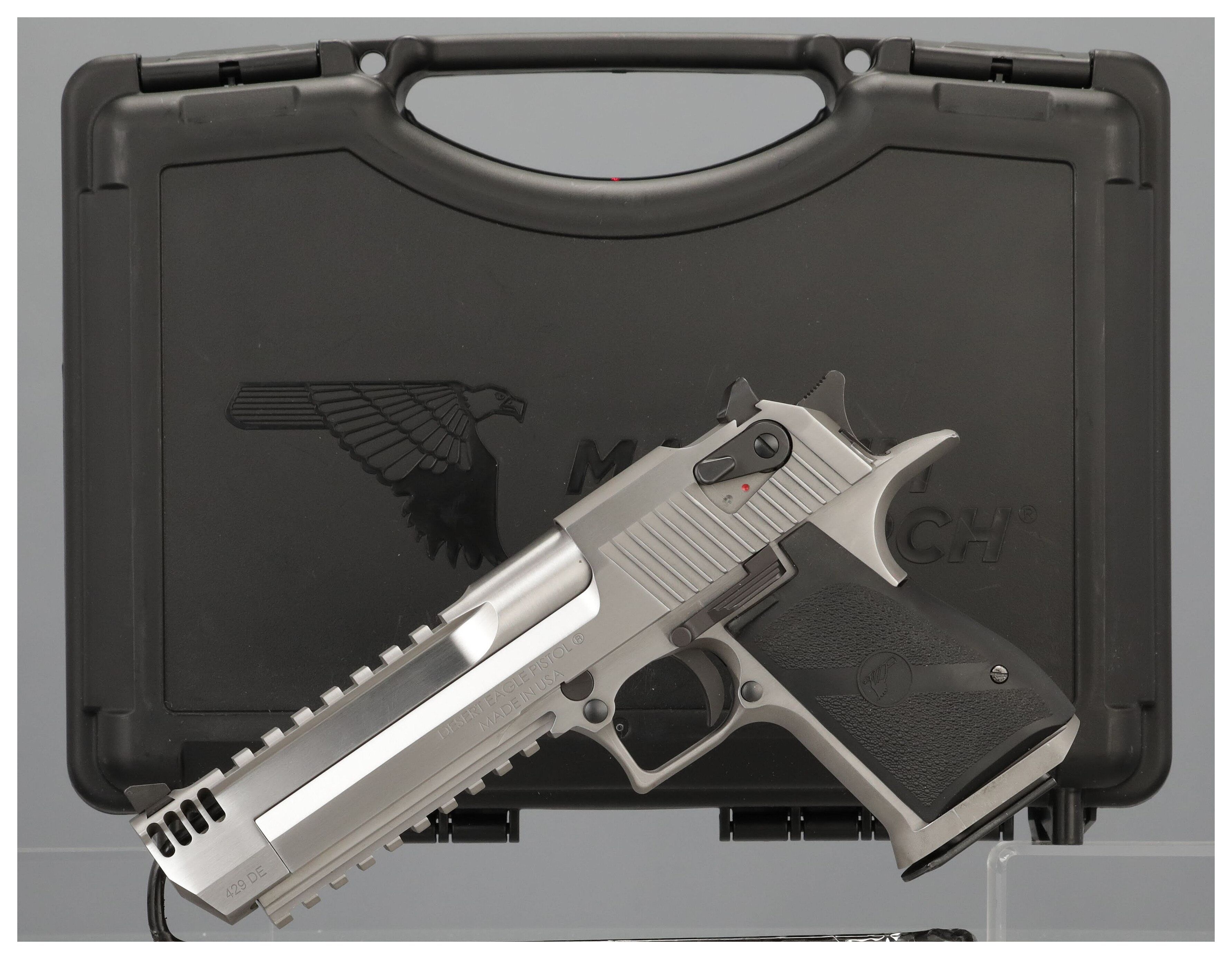 Magnum Research Desert Eagle Semi-Automatic Pistol with Case | Rock ...