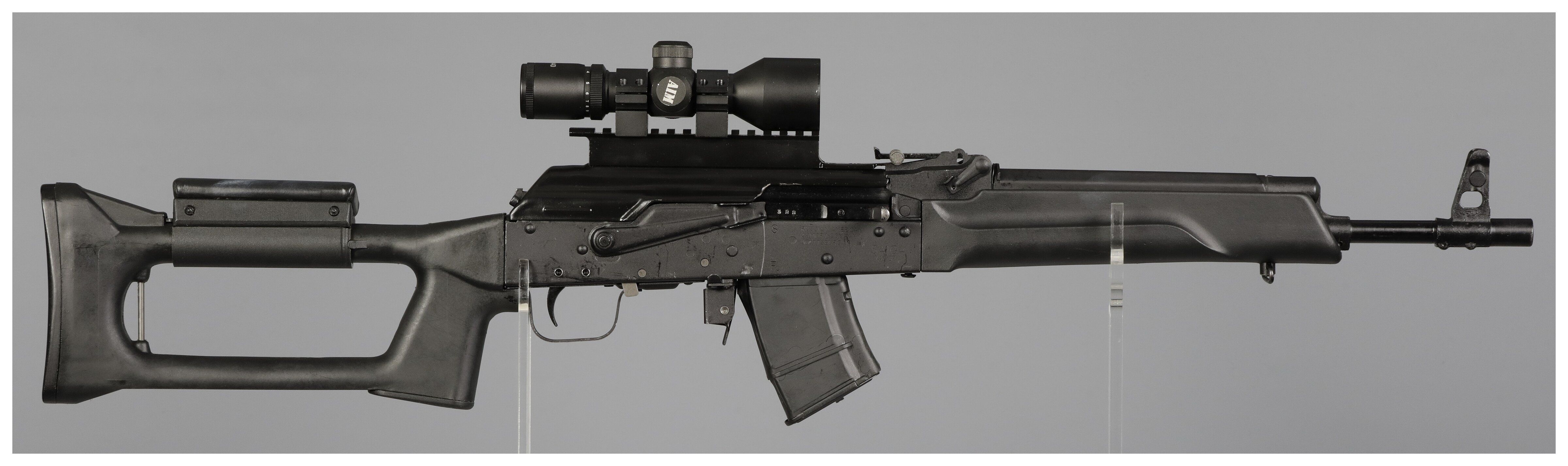 Izhmash Saiga 7.62 Semi-Automatic Rifle with Scope | Rock Island Auction