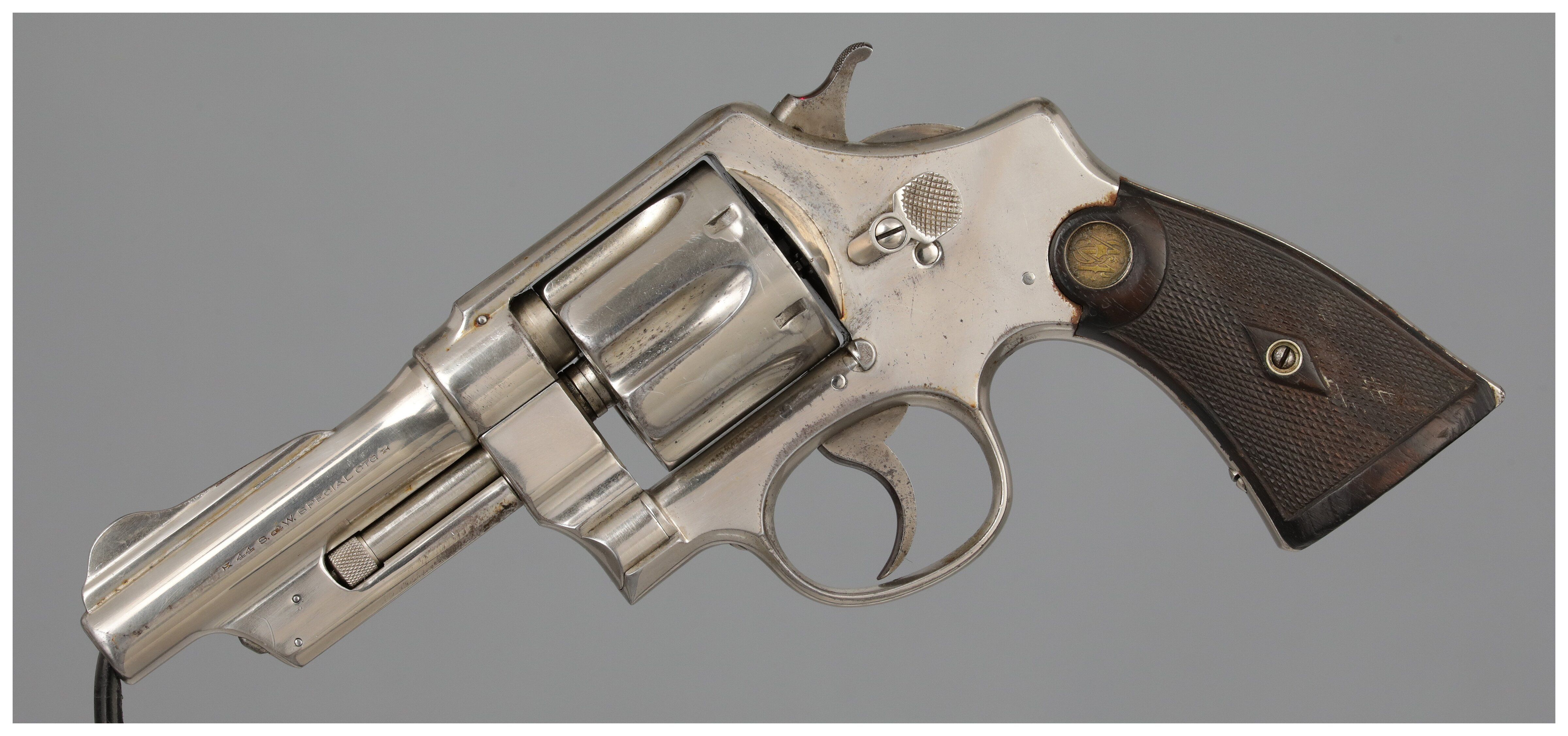 Smith & Wesson .44 Hand Ejector 1st Model Triple Lock Revolver | Rock ...