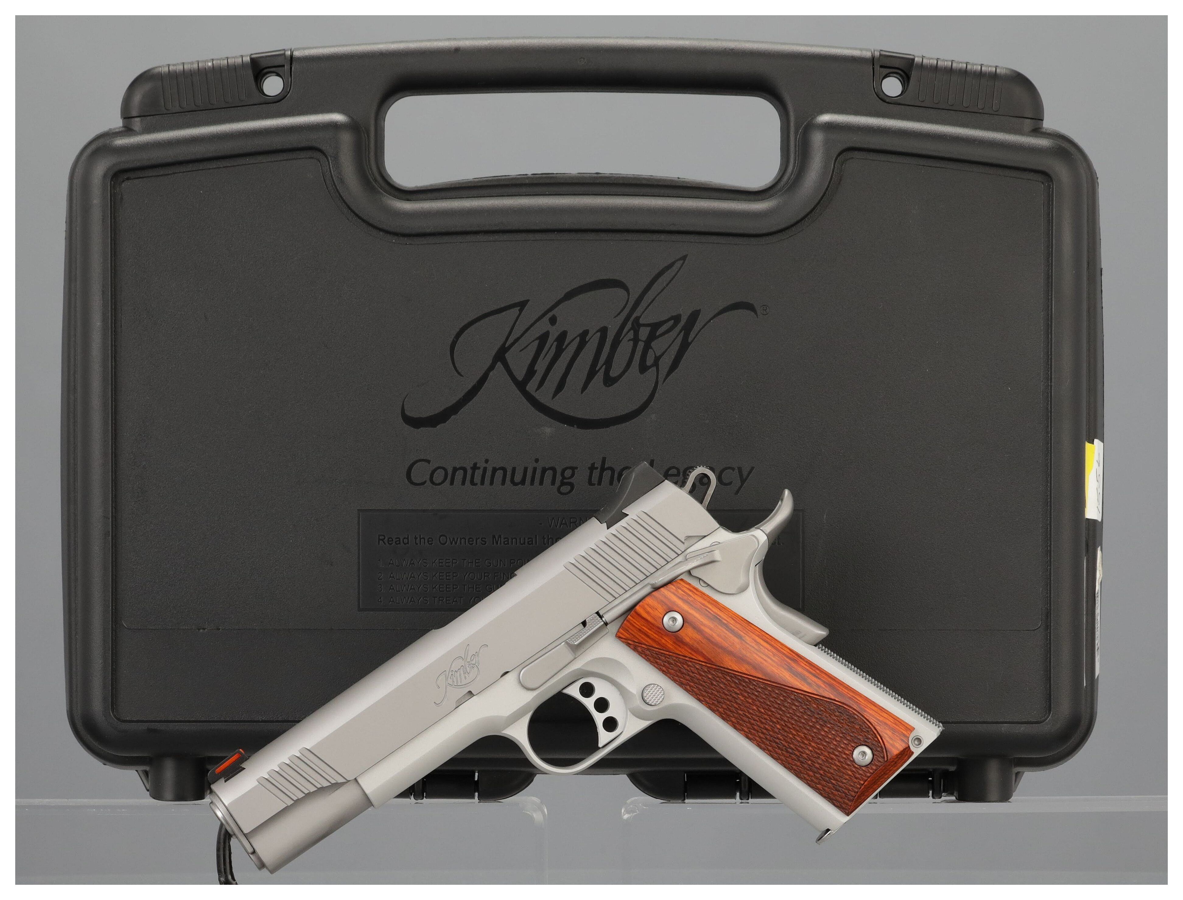 Kimber Stainless LW Semi-Automatic Pistol with Case | Rock Island Auction
