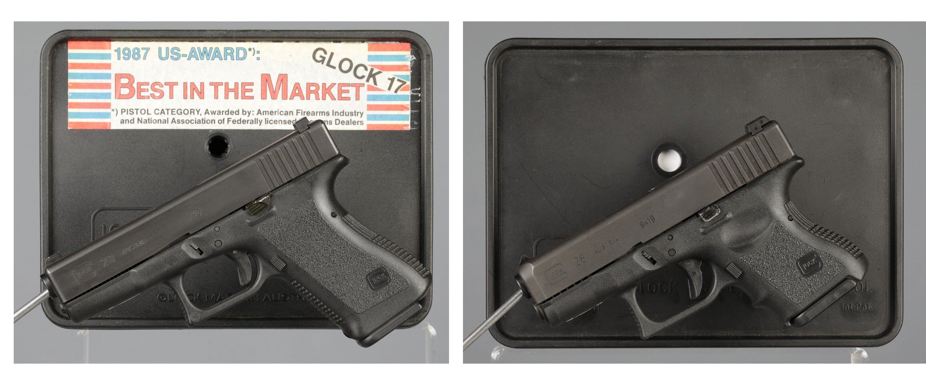 Two Glock Gen 2 Semi-Automatic Pistols with Cases | Rock Island Auction