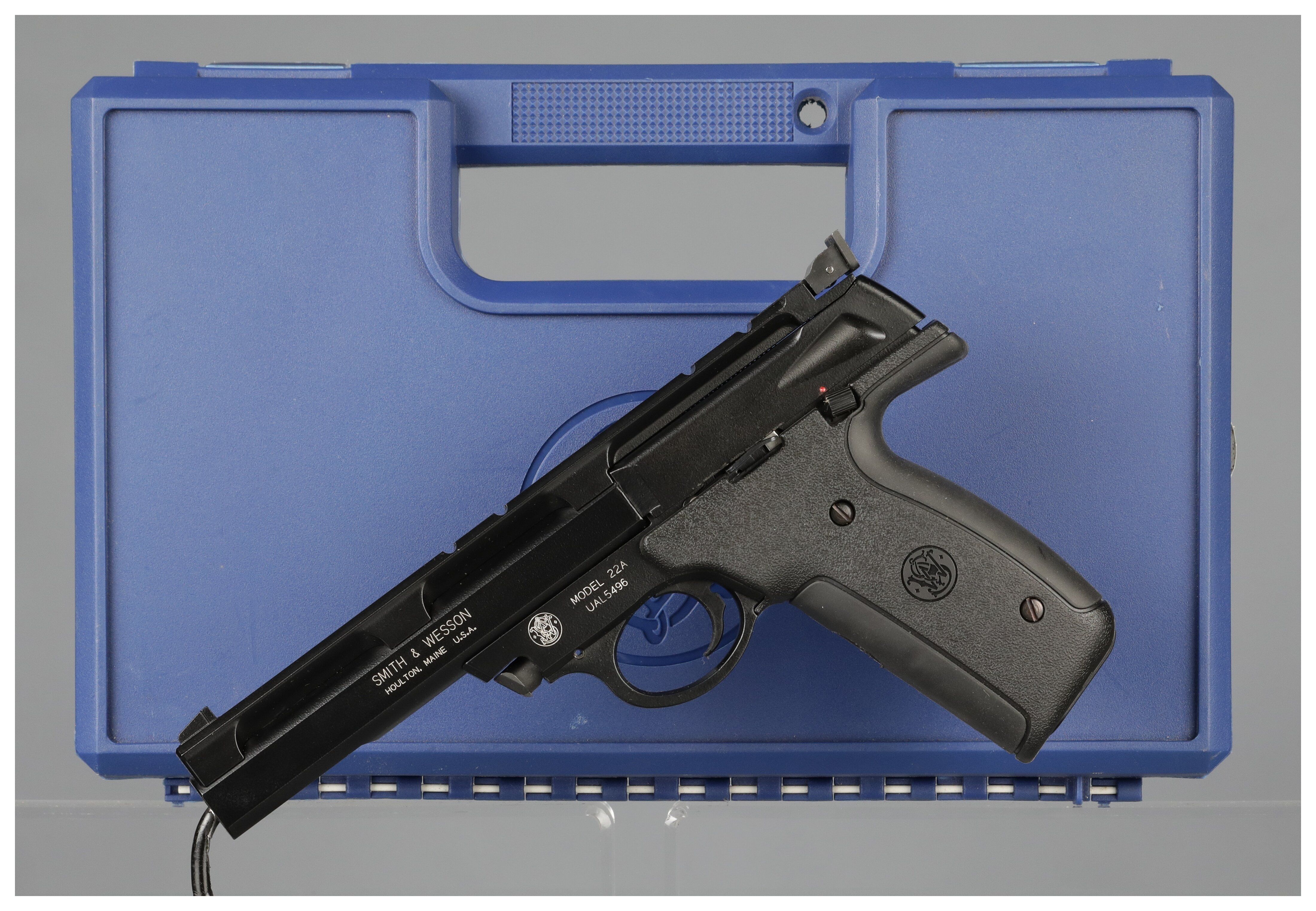 Smith & Wesson Model 22A Semi-Automatic Pistol with Case | Rock Island ...
