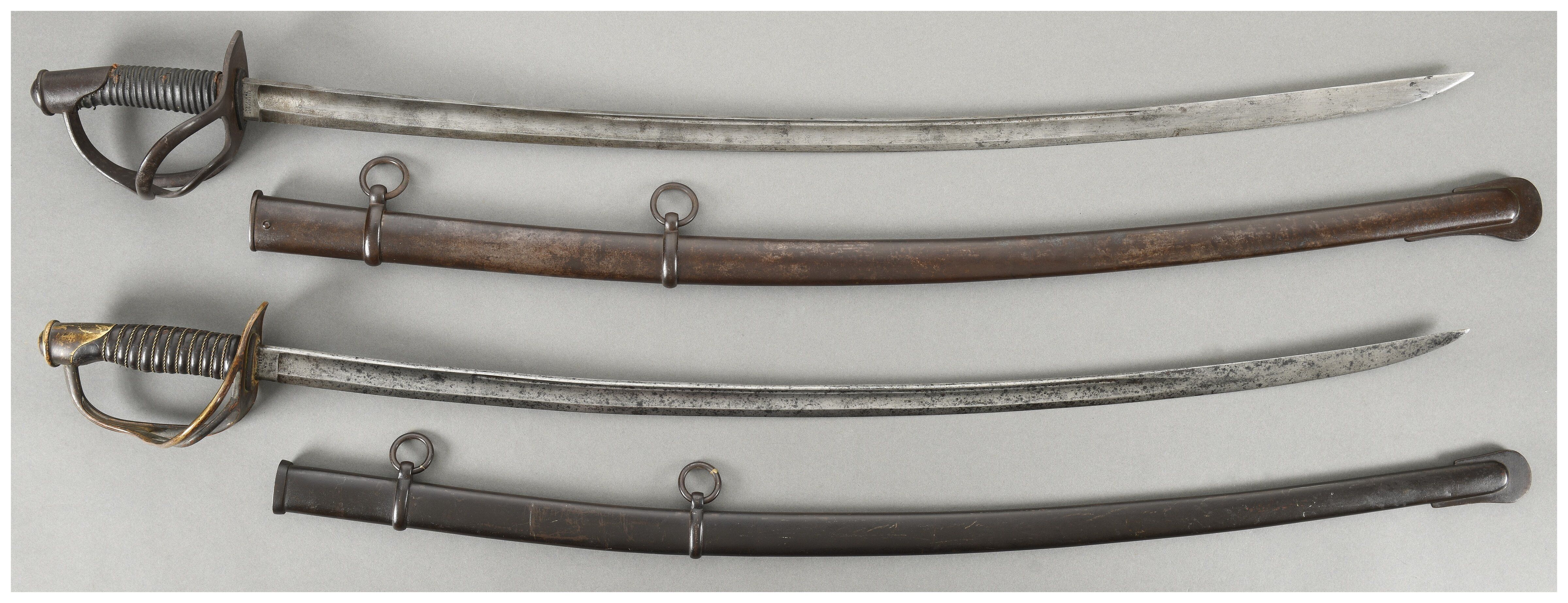 Two US Pattern Swords with Scabbards | Rock Island Auction