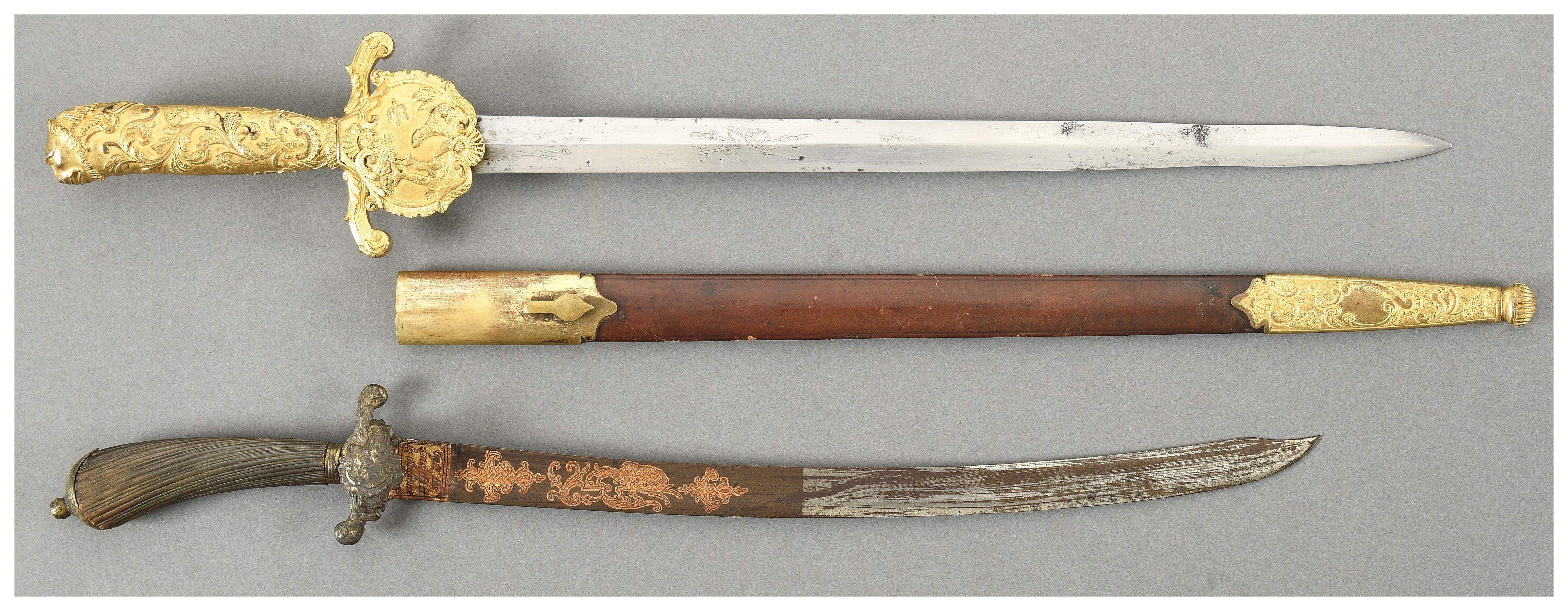 Two European Edged Weapons | Rock Island Auction