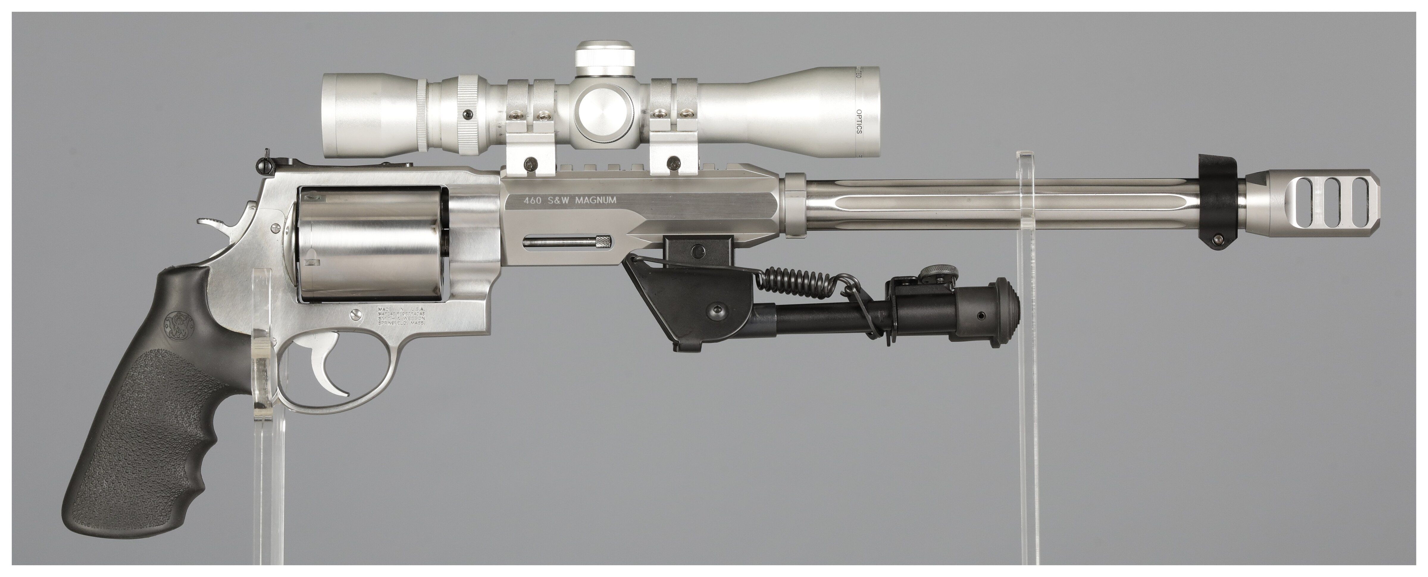 Smith & Wesson Model 460 XVR Compensated Hunter Revolver | Rock Island ...