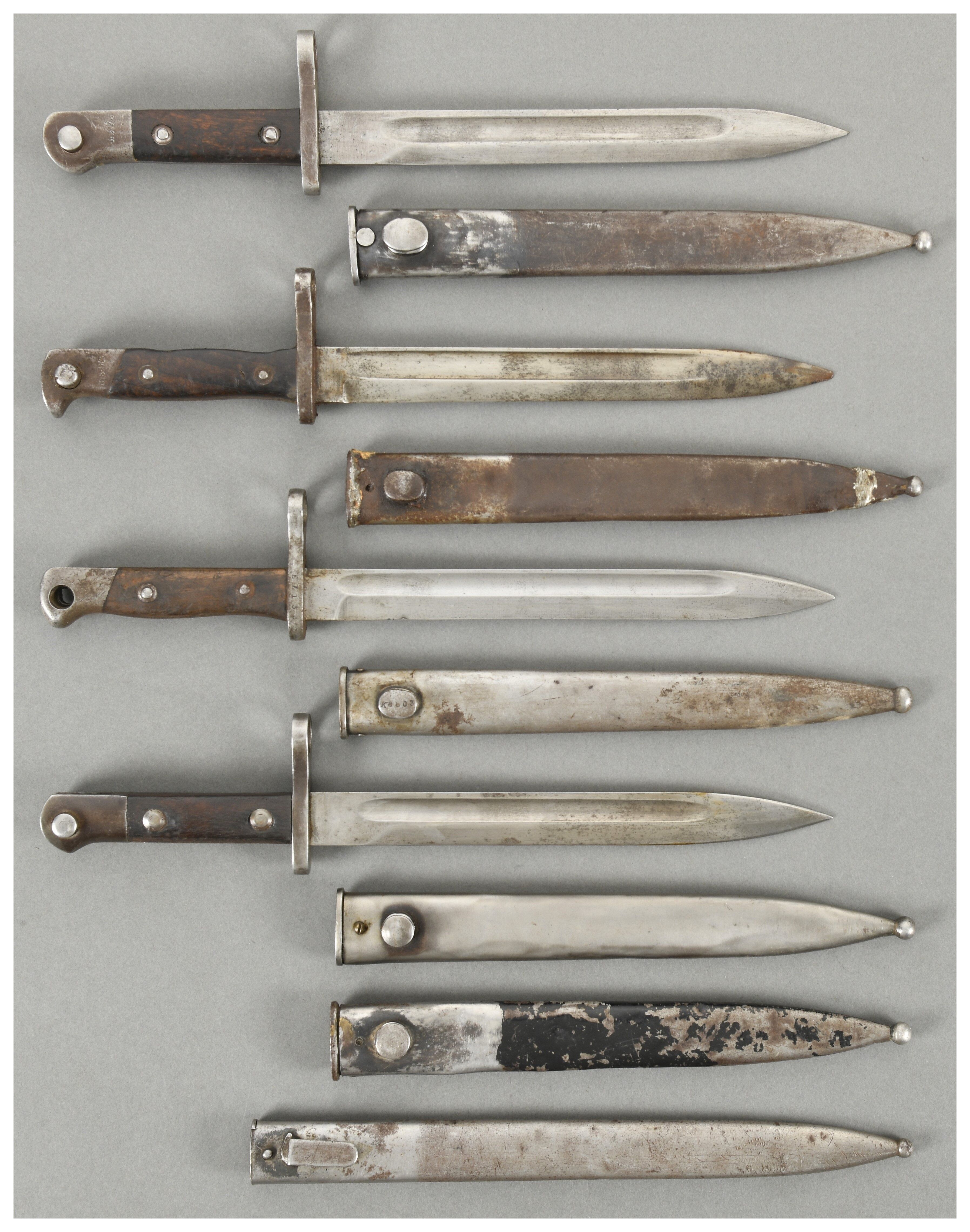 Four European Bayonets | Rock Island Auction