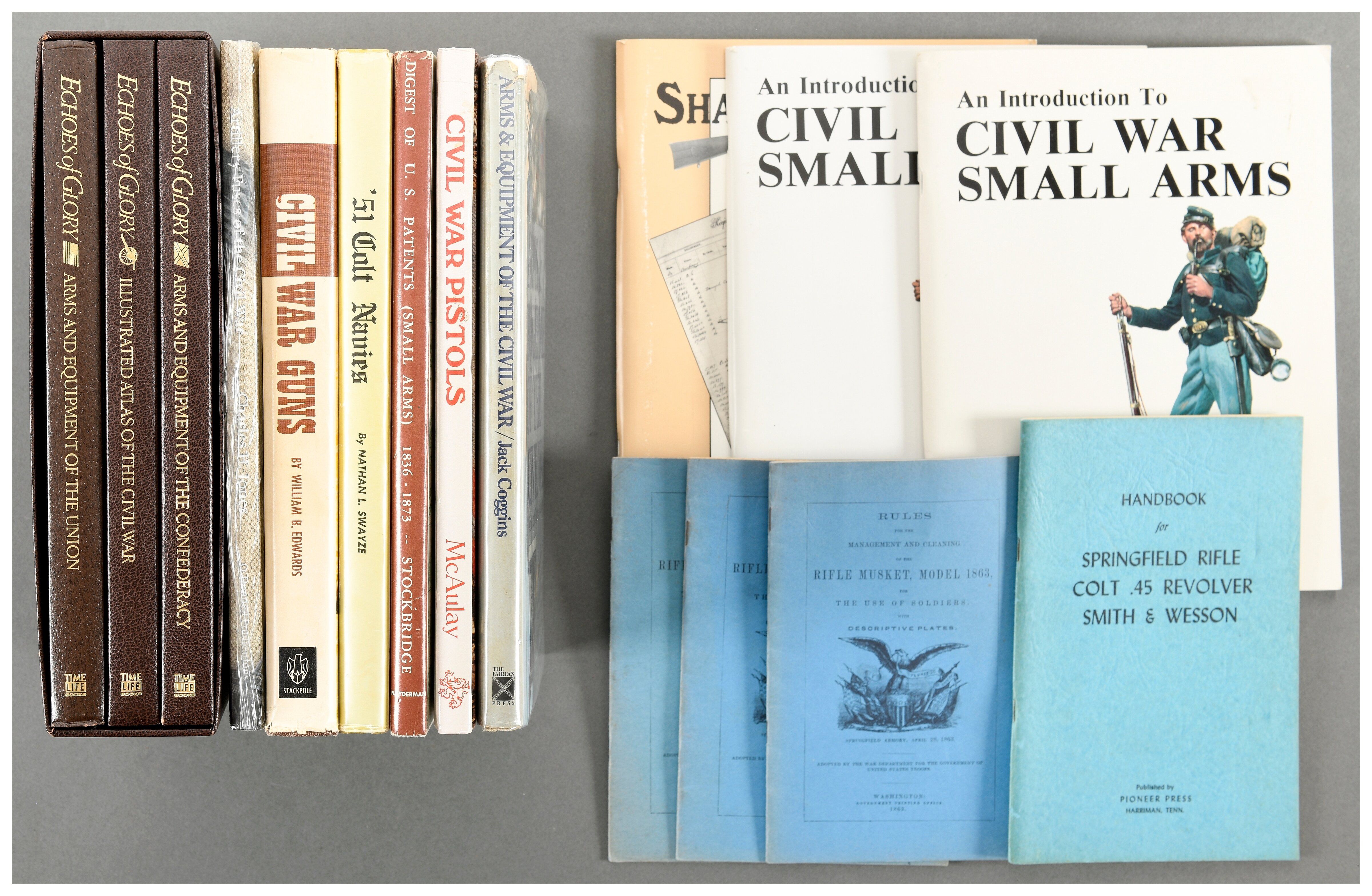 Group of Civil War Firearm Reference and Research Books | Rock Island ...