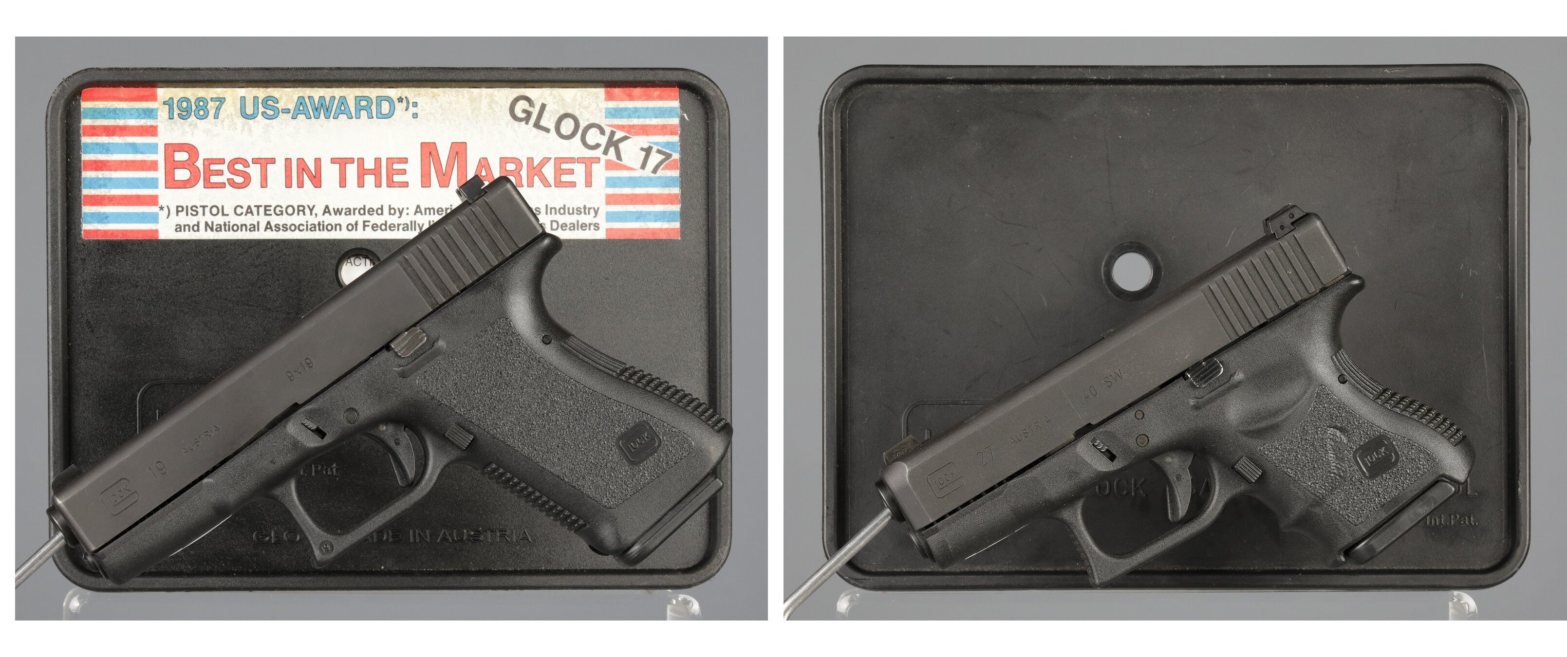 Two Glock Gen 2 Semi-Automatic Pistols with Cases | Rock Island Auction