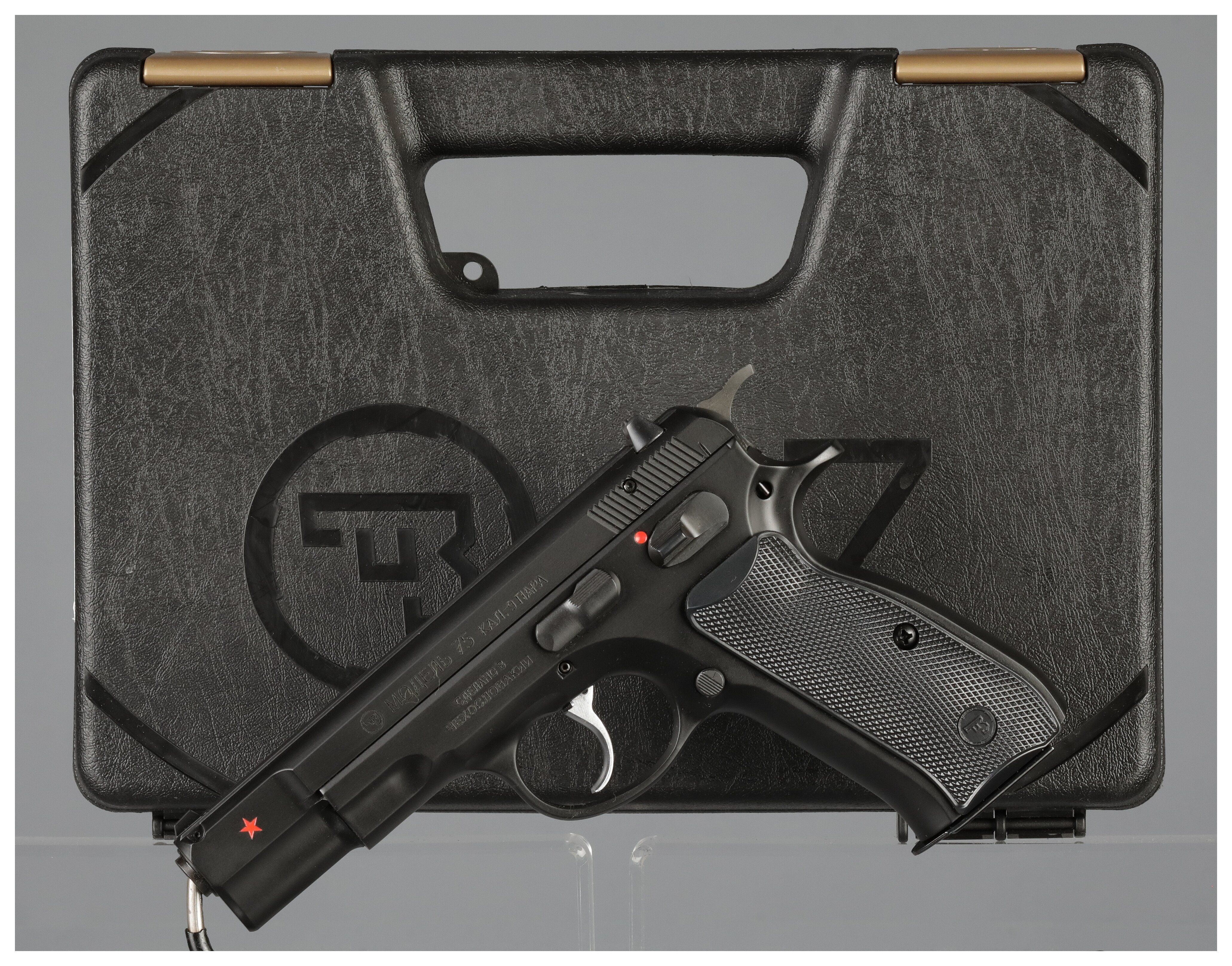 CZ Model 75 B Cold War Commemorative Semi-Automatic Pistol | Rock ...
