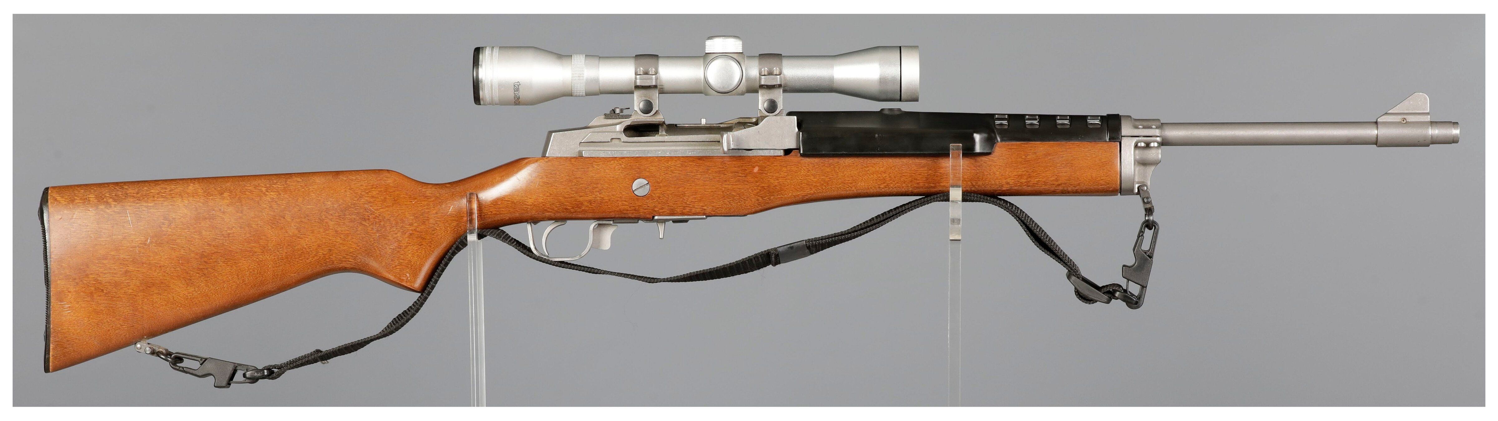 Ruger Mini-Thirty Semi-Automatic Rifle with Scope | Rock Island Auction