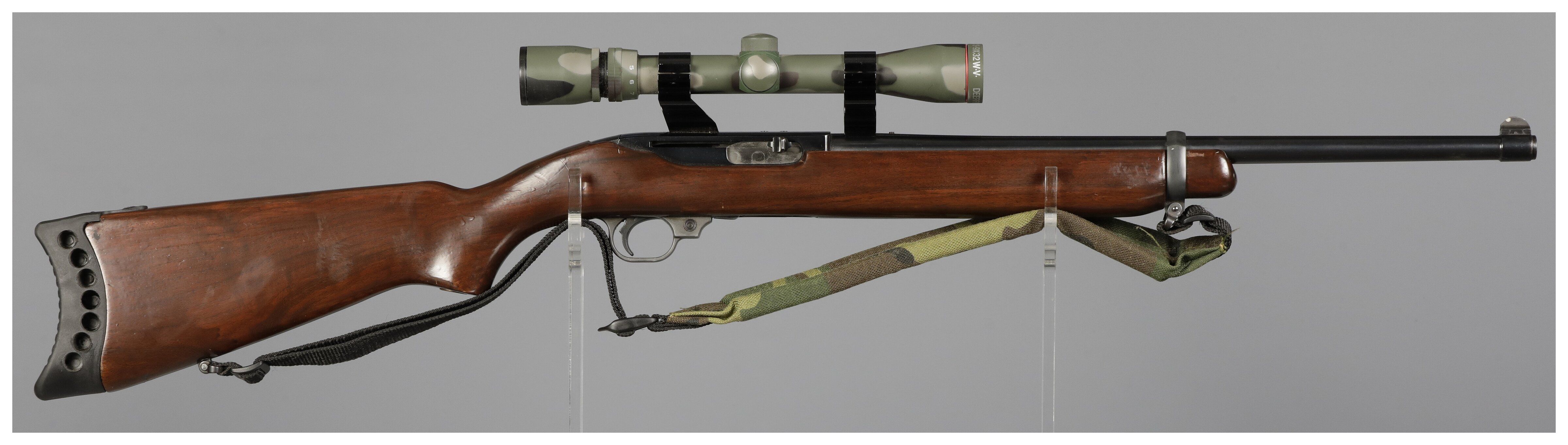 Ruger Model 44 Semi-Automatic Carbine with Scope | Rock Island Auction