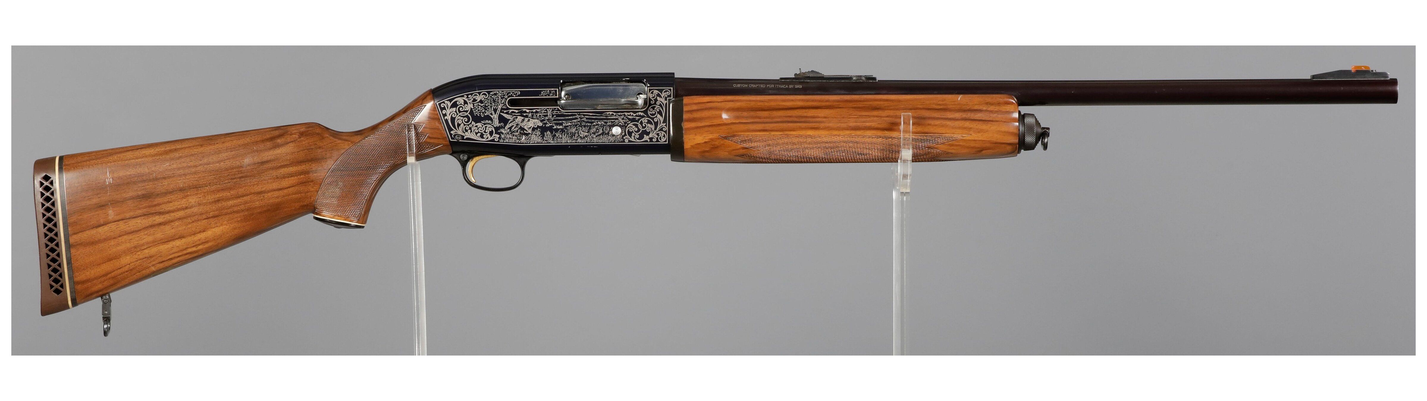 Factory Engraved Ithaca/SKB Model 900 Semi-Automatic Shotgun | Rock ...