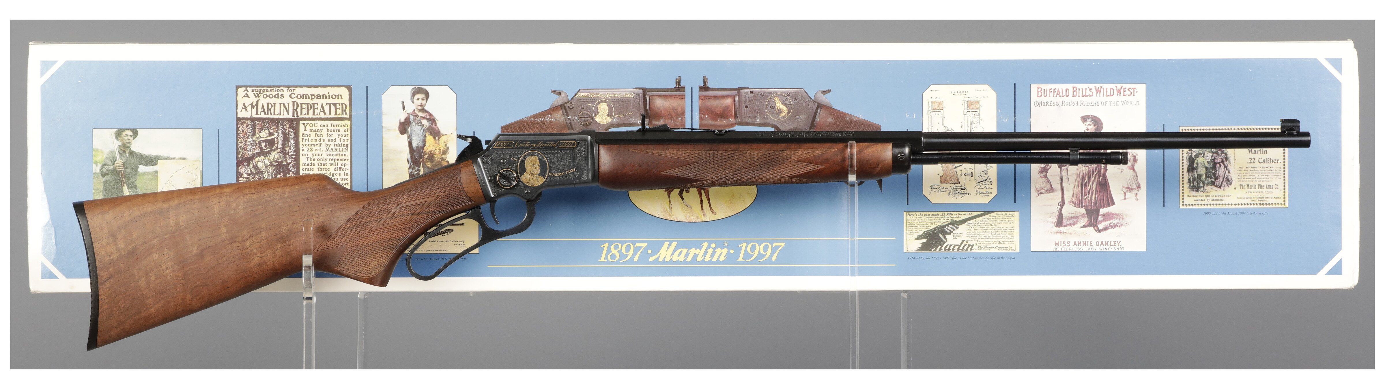 Marlin Model 1897 Century Limited Lever Action Rifle with Box | Rock ...