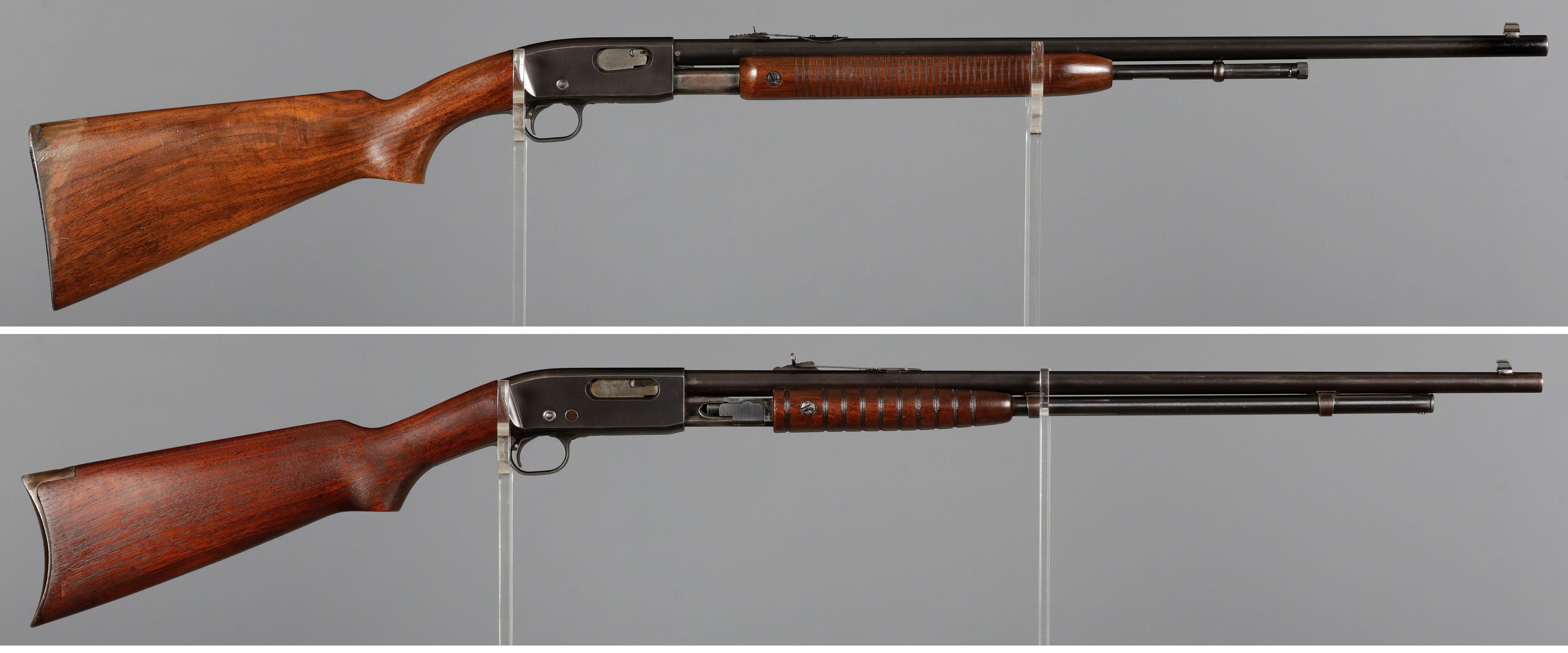 Two Remington Slide Action Rifles | Rock Island Auction