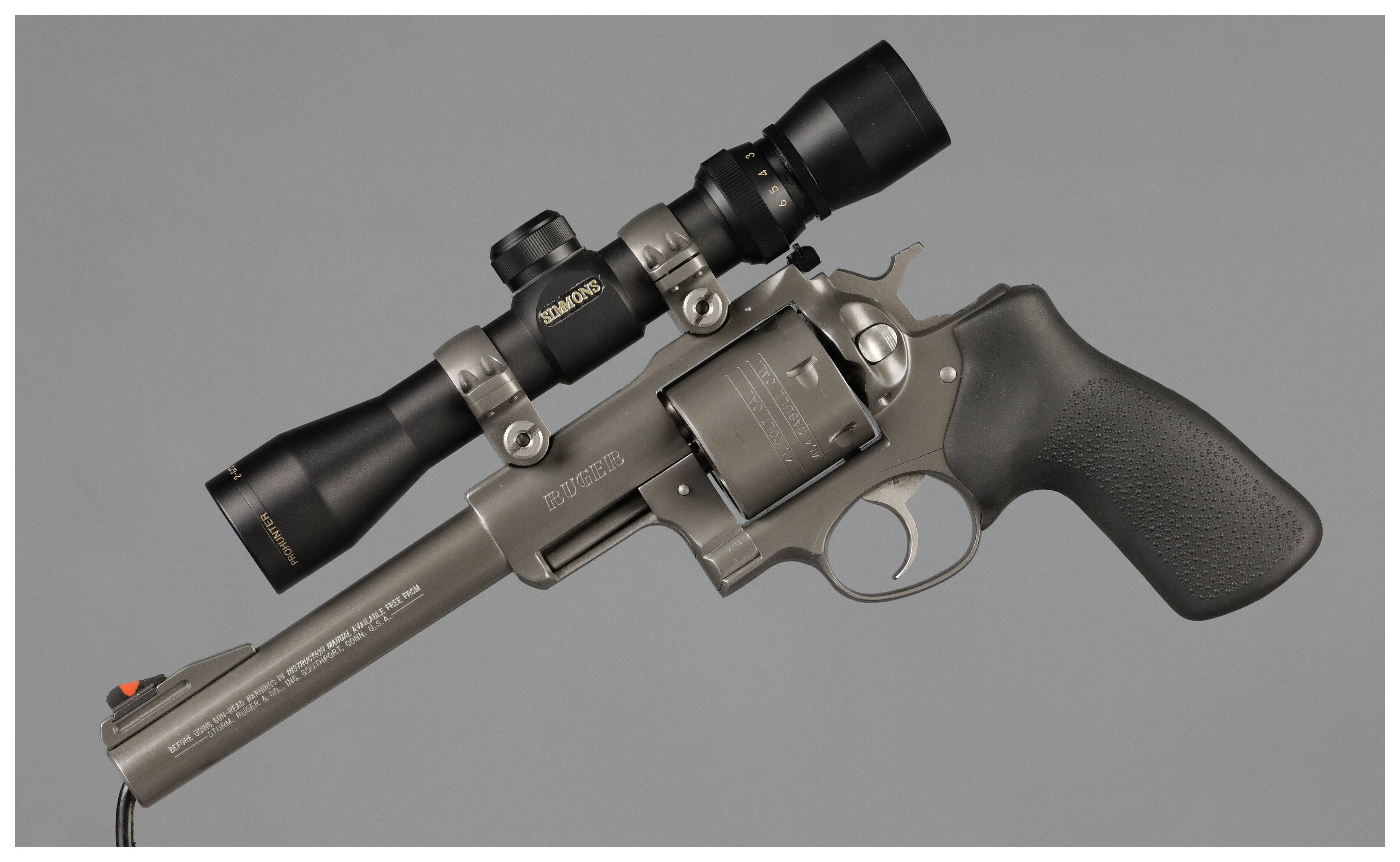 Ruger Super Redhawk Double Action Revolver with Scope | Rock Island Auction
