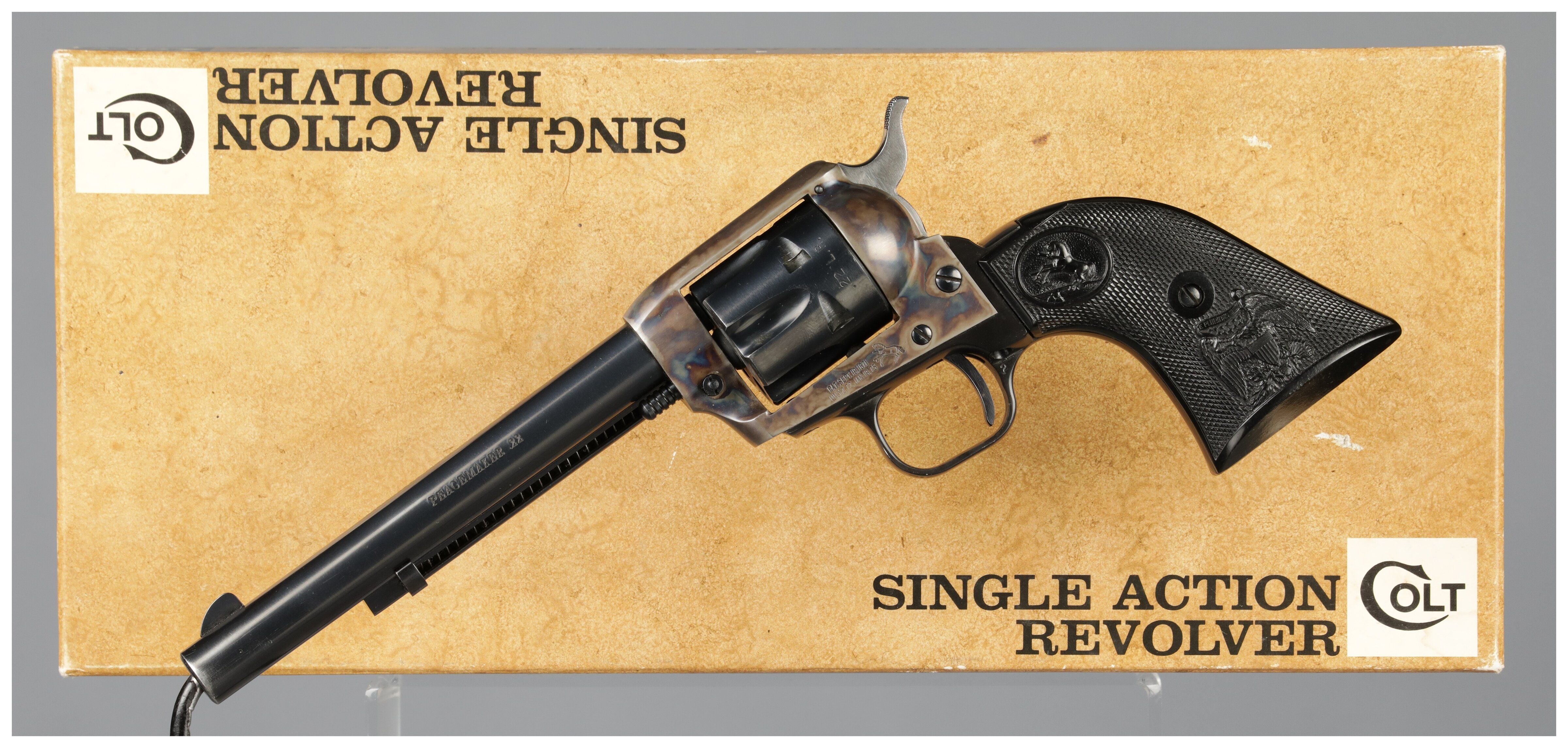 Colt Peacemaker .22 Single Action Revolver with Box | Rock Island Auction