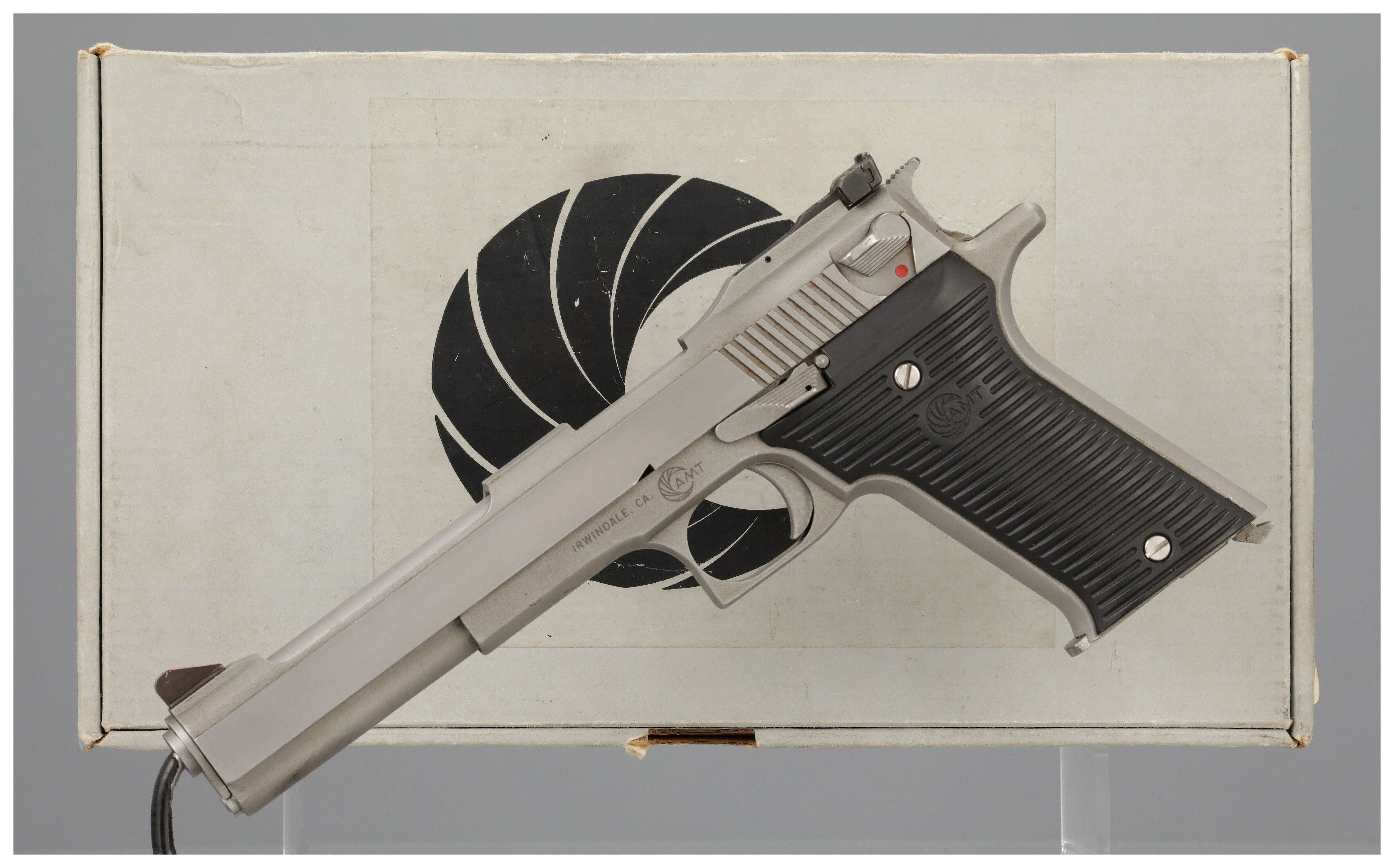 AMT Automag II Semi-Automatic Pistol with Box | Rock Island Auction