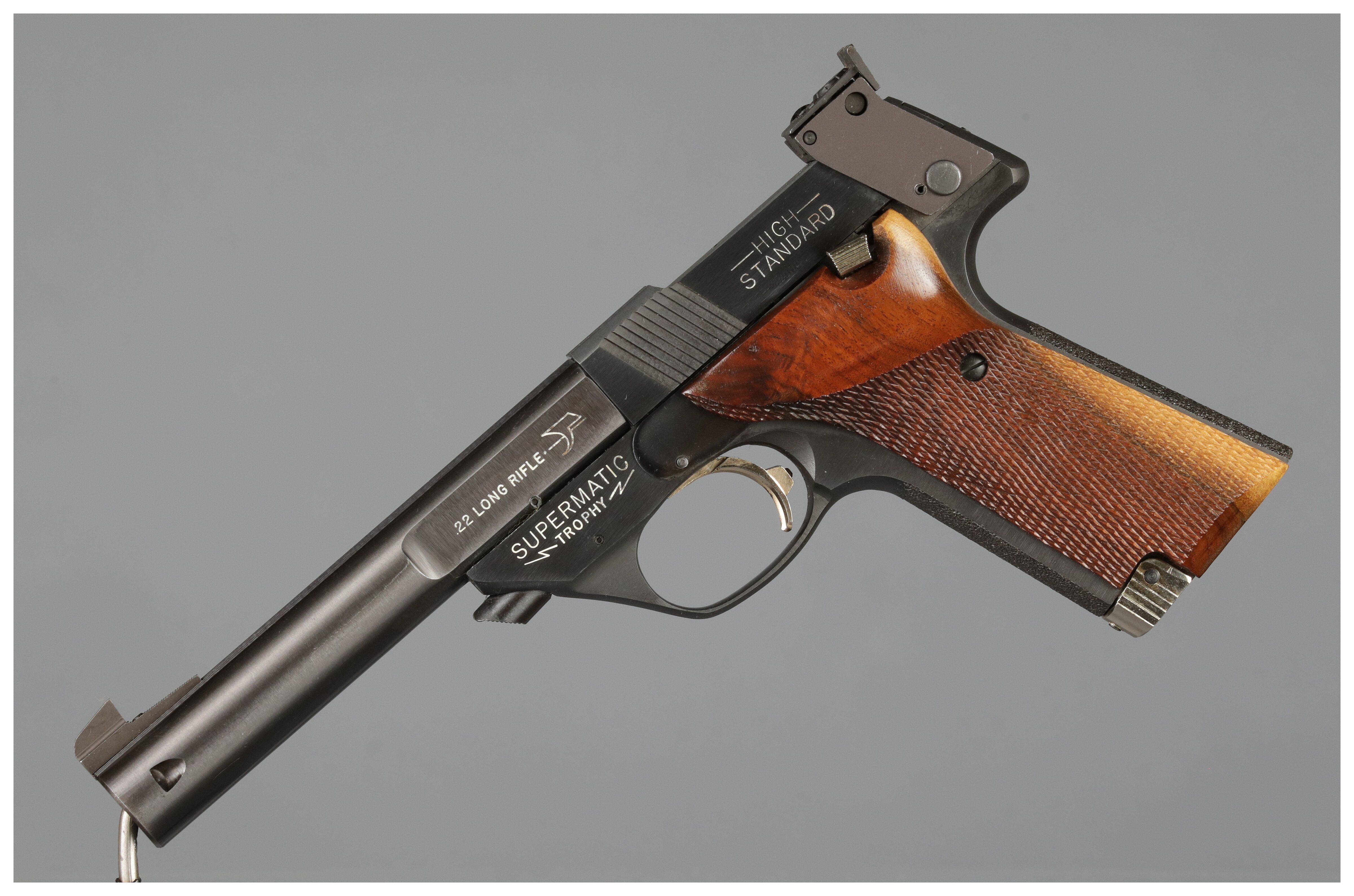 High Standard Supermatic Trophy Semi-Automatic Pistol | Rock Island Auction