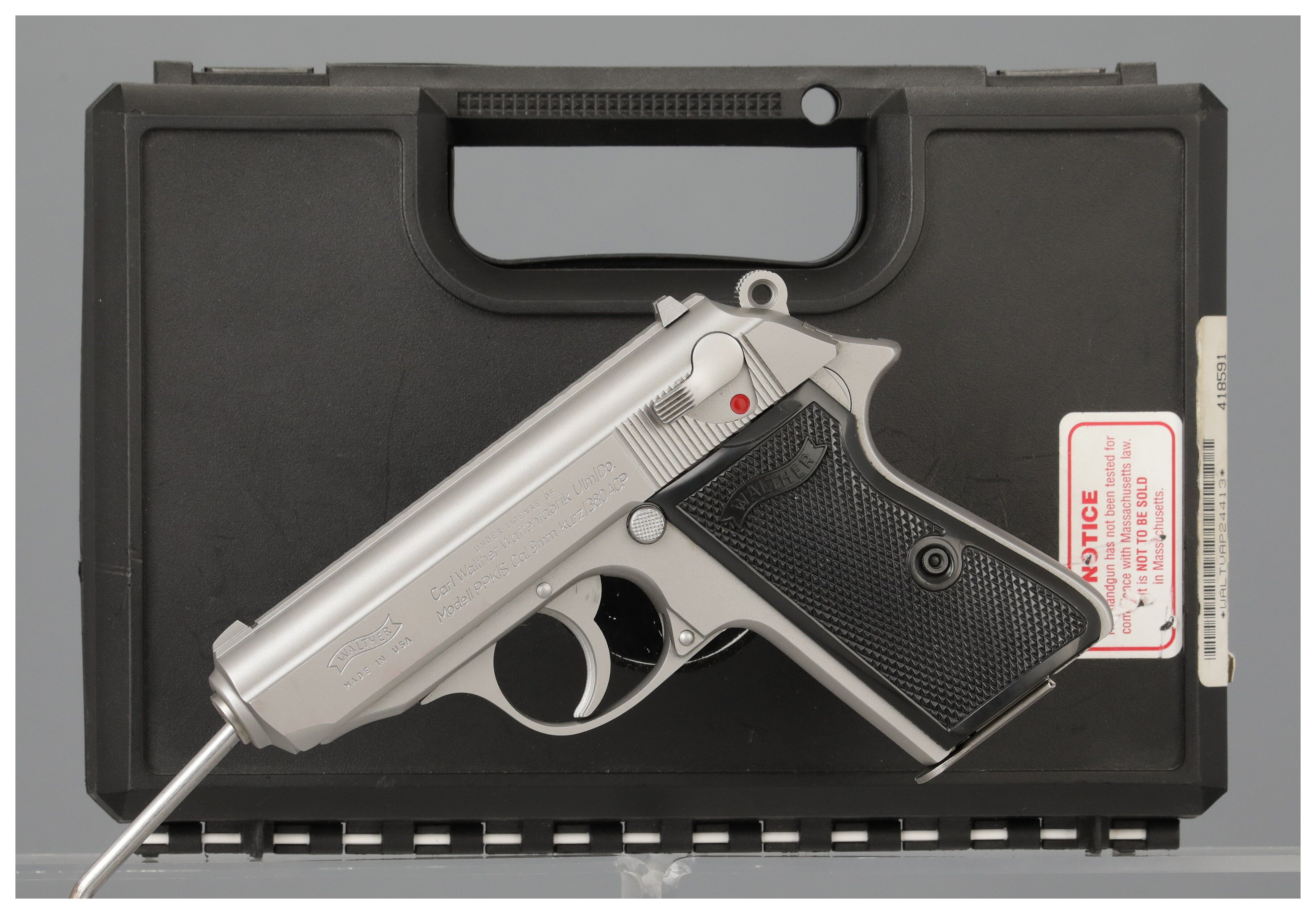 Walther/Interarms PPK/S Semi-Automatic Pistol | Rock Island Auction