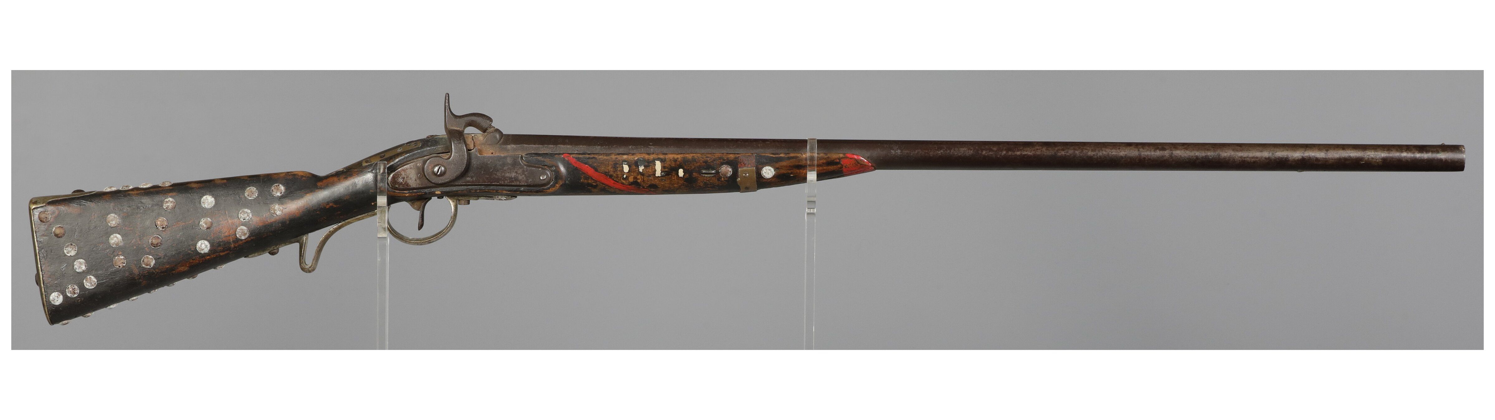 Percussion Fowling Piece with Tack Decoration | Rock Island Auction