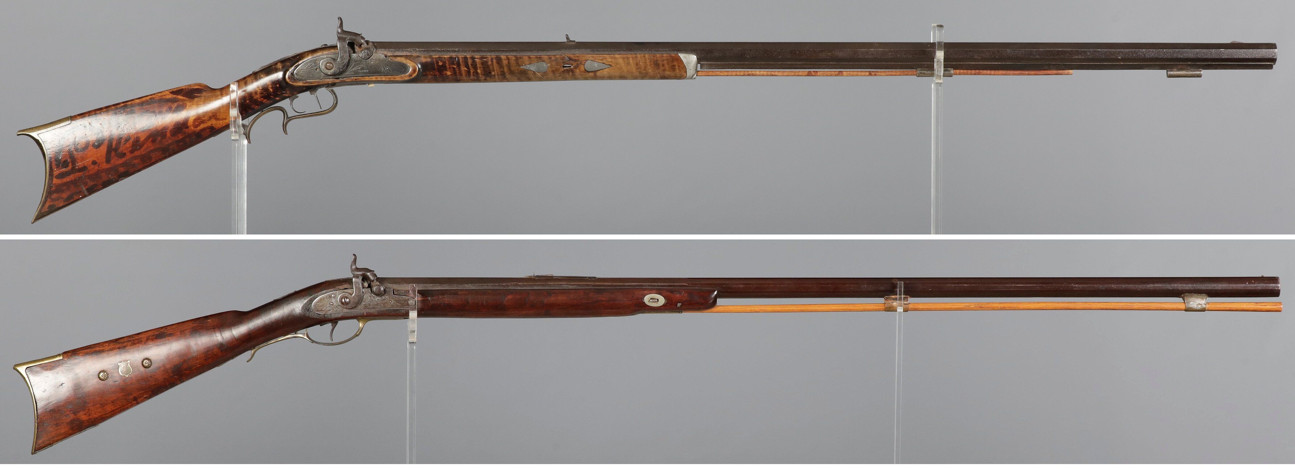 Two Percussion Rifles | Rock Island Auction