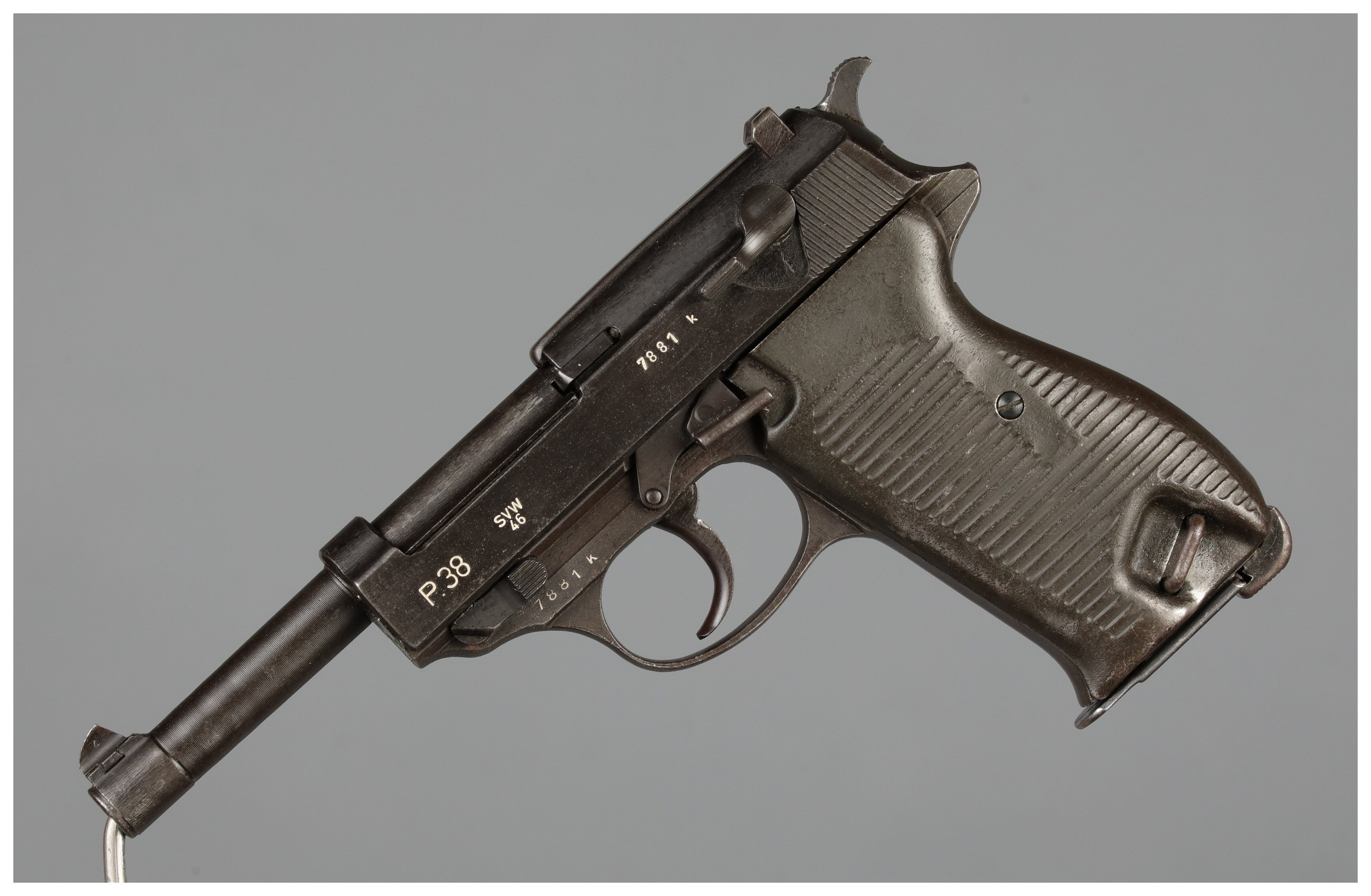 Post-War French Mauser "svw/46" Code P.38 Semi-Automatic Pistol | Rock ...