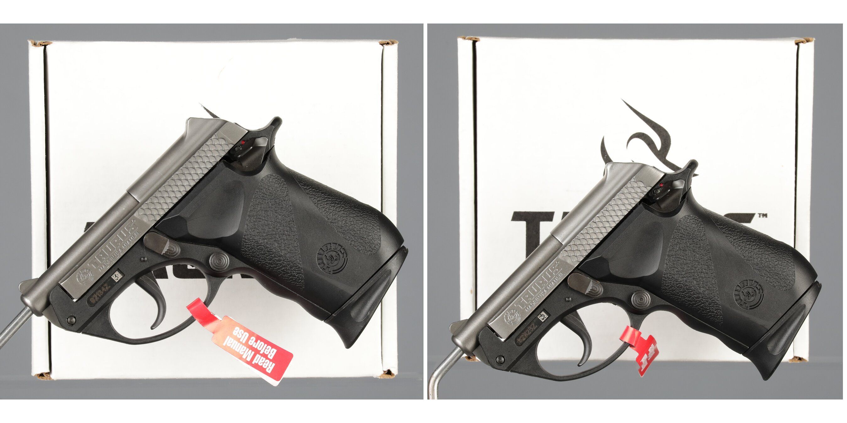 Two Taurus PT22 Semi-Automatic Pistols with Boxes | Rock Island Auction