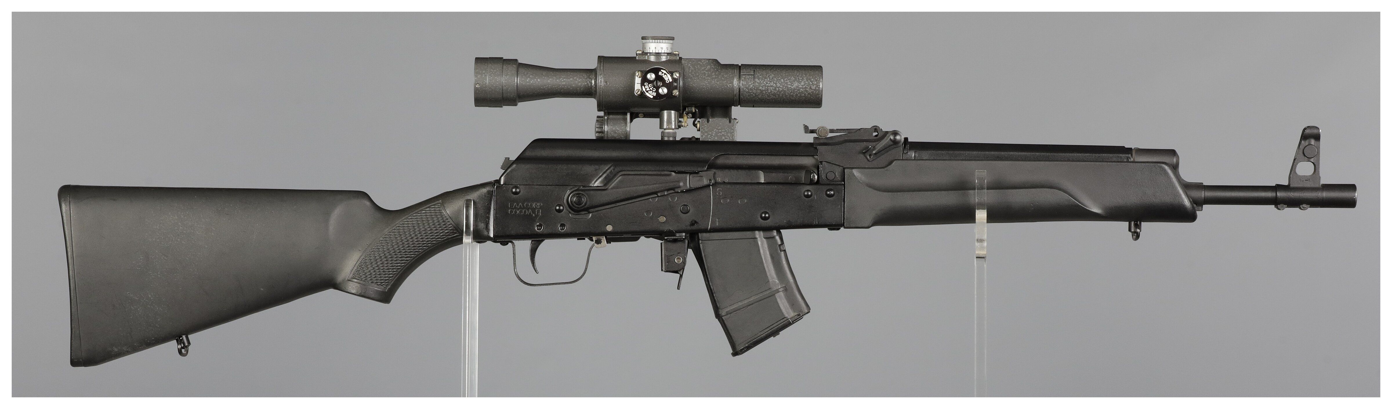 Izhmash Saiga 7.62 Semi-Automatic Rifle with Scope | Rock Island Auction