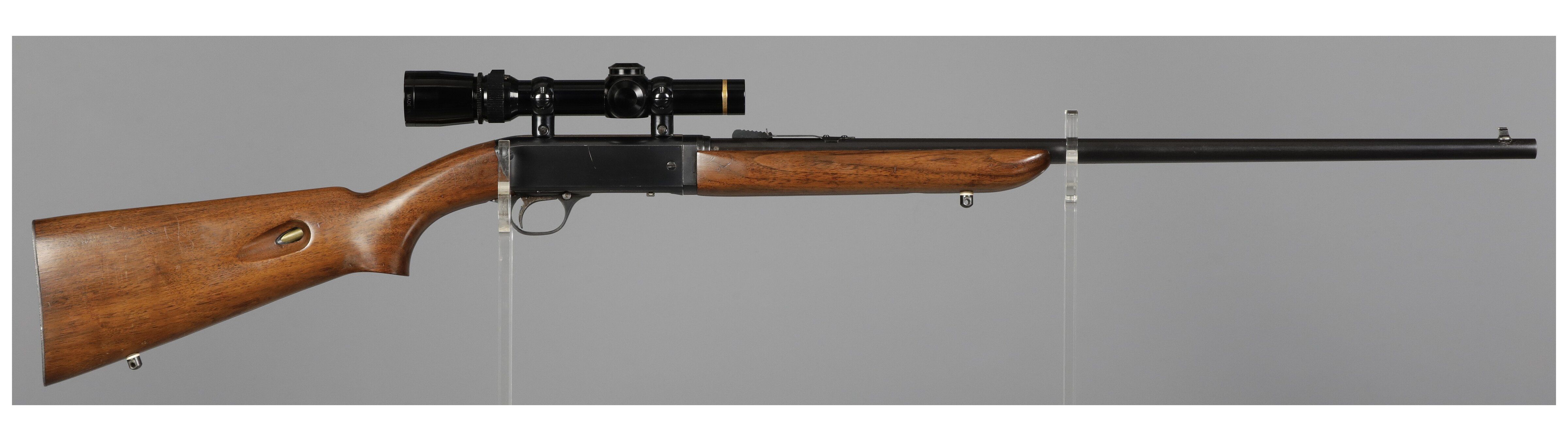 Remington Model 241 Speedmaster Semi-Automatic Rifle with Scope | Rock ...