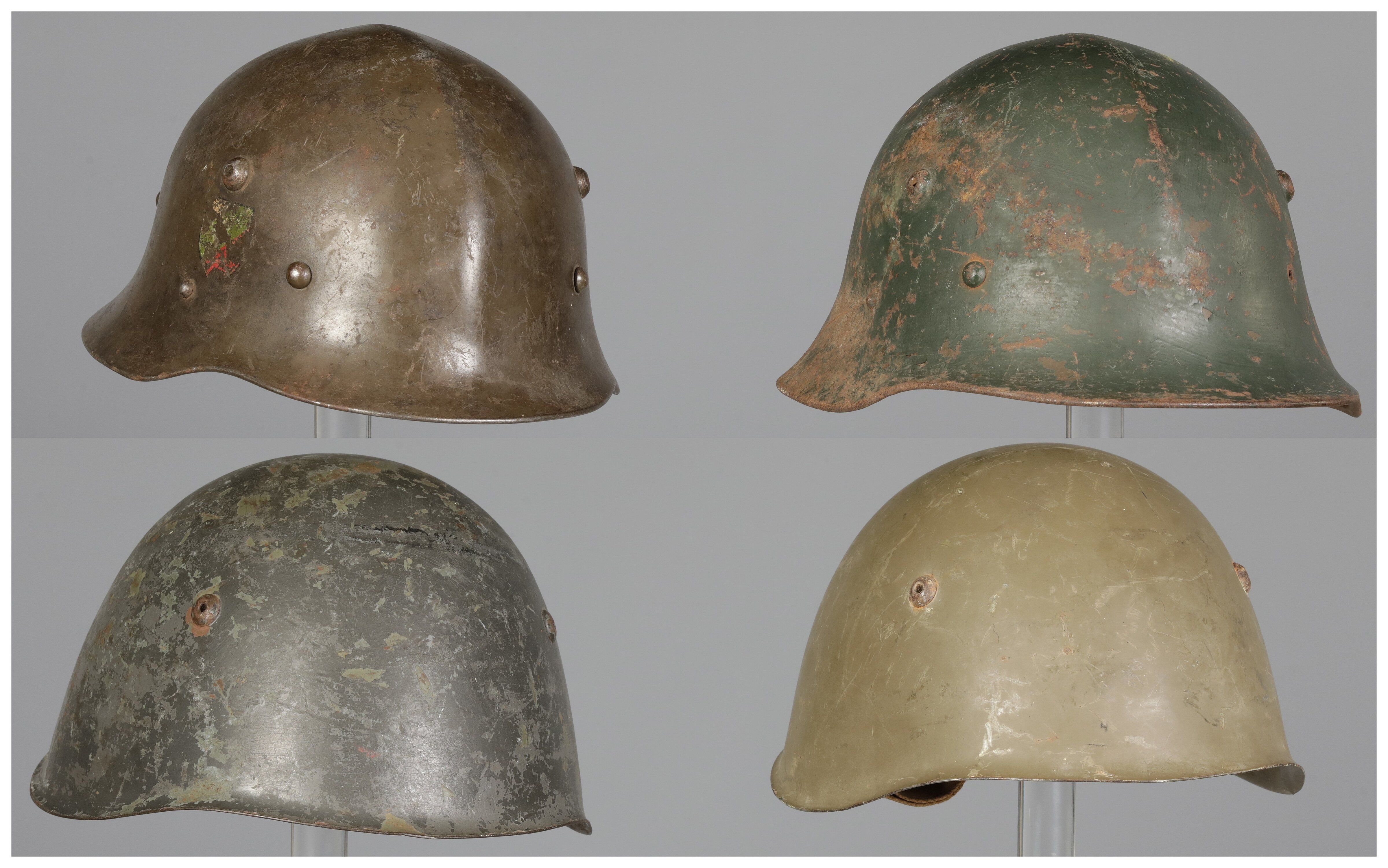 Four Military Helmets | Rock Island Auction