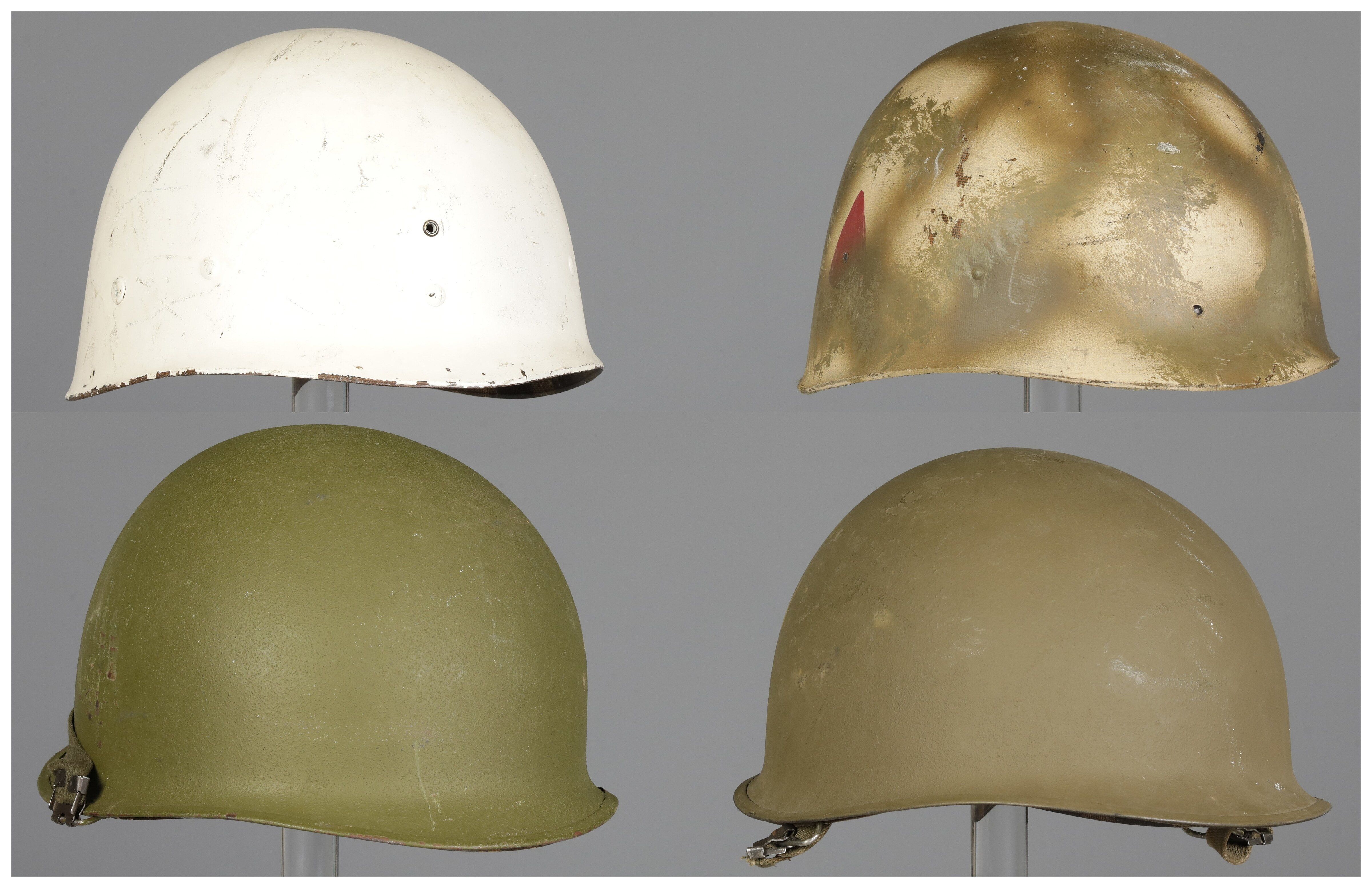 Two M1 Helmets | Rock Island Auction