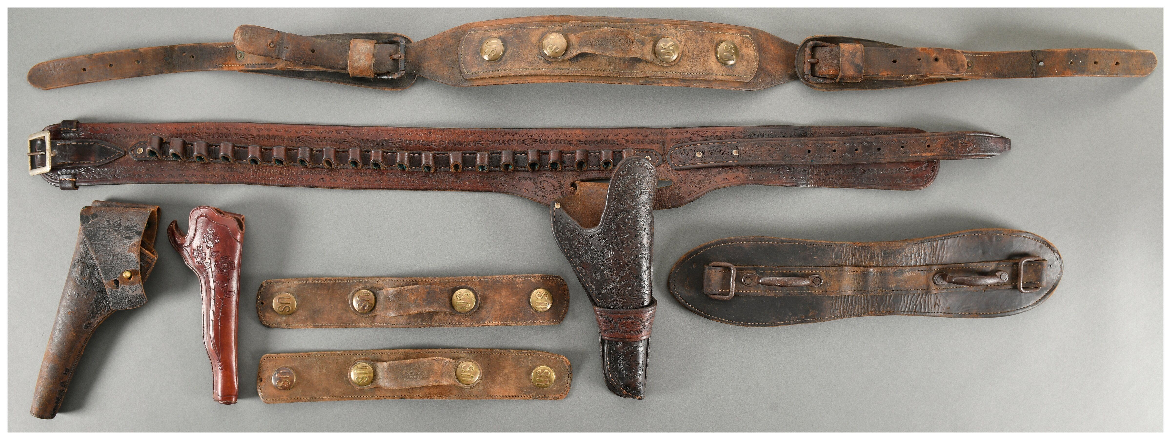 Group of Firearm Holsters and Horse Tack | Rock Island Auction