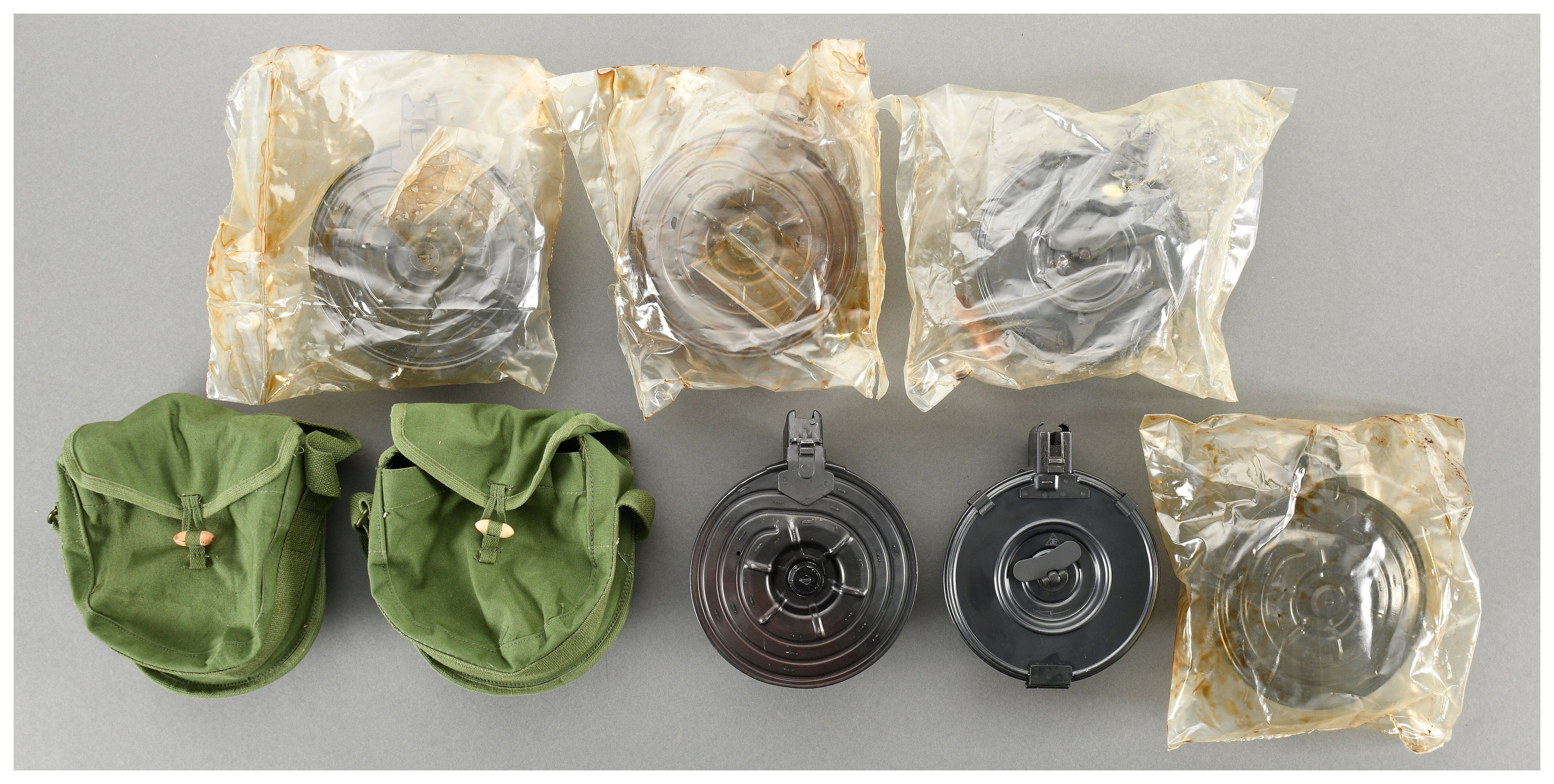 Six AK Style Drum Magazines | Rock Island Auction