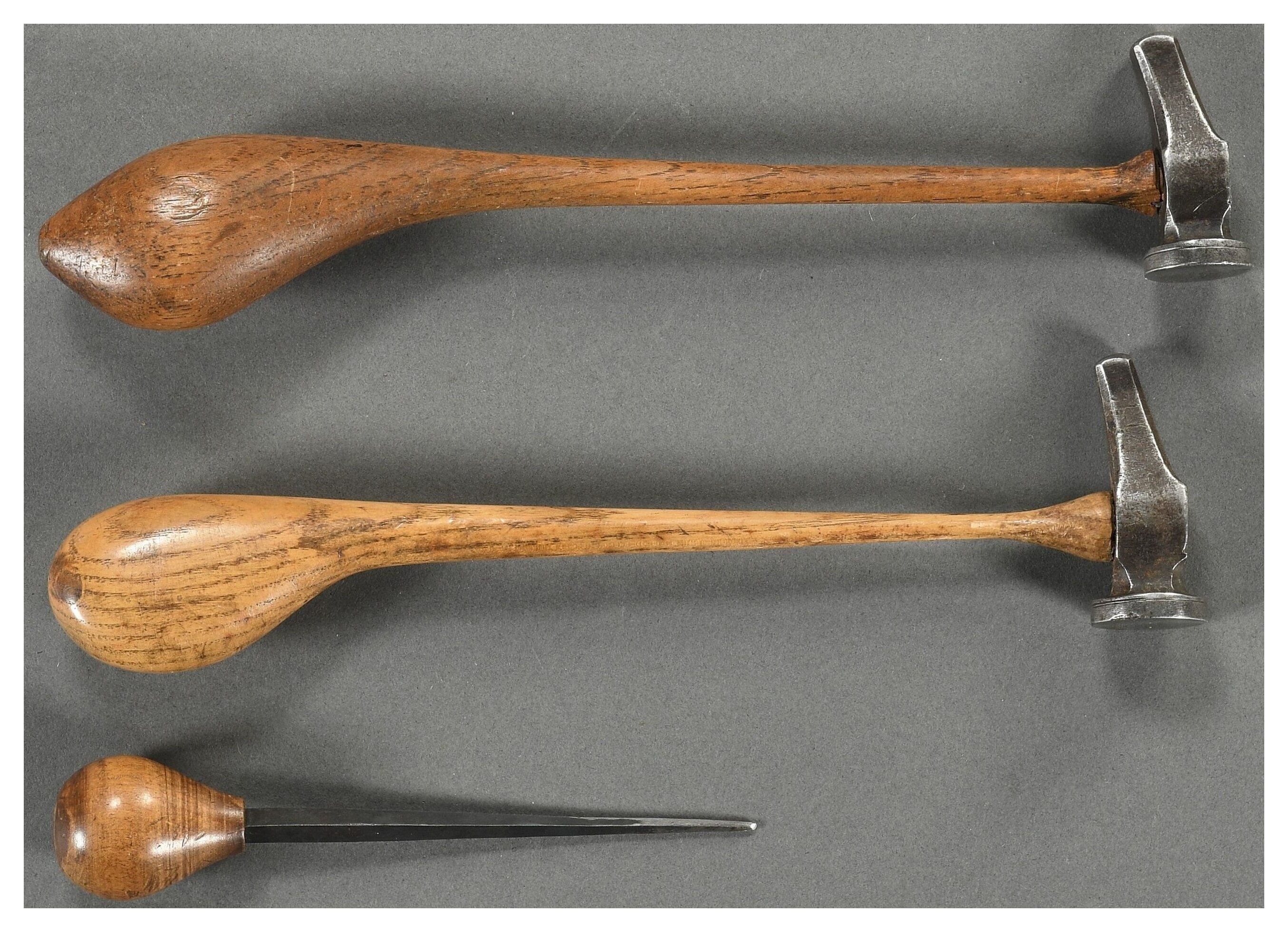 Two Chasing Hammers and Graver | Rock Island Auction
