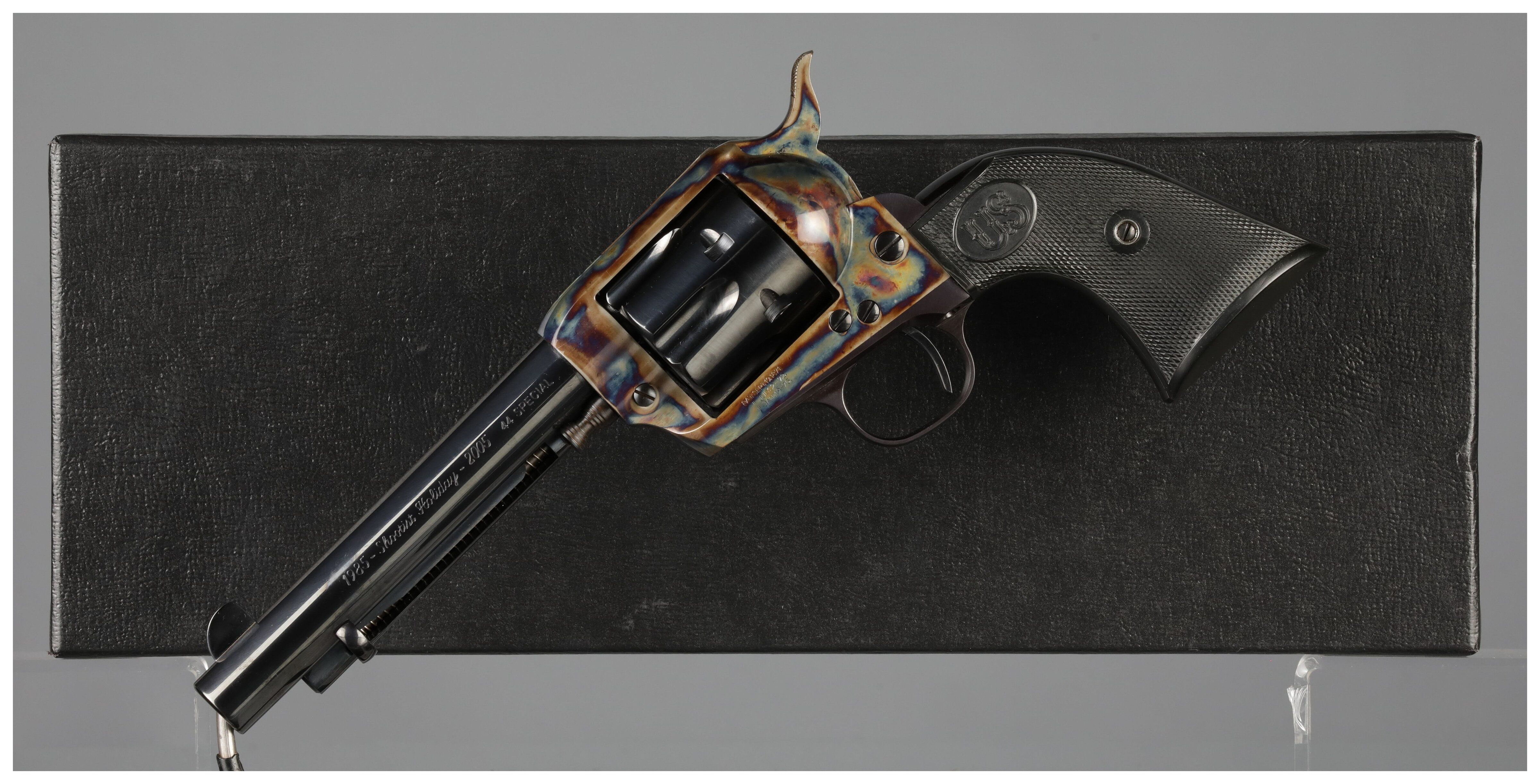 US Fire Arms Mfg. Shootist Holiday Single Action Army Revolver | Rock ...