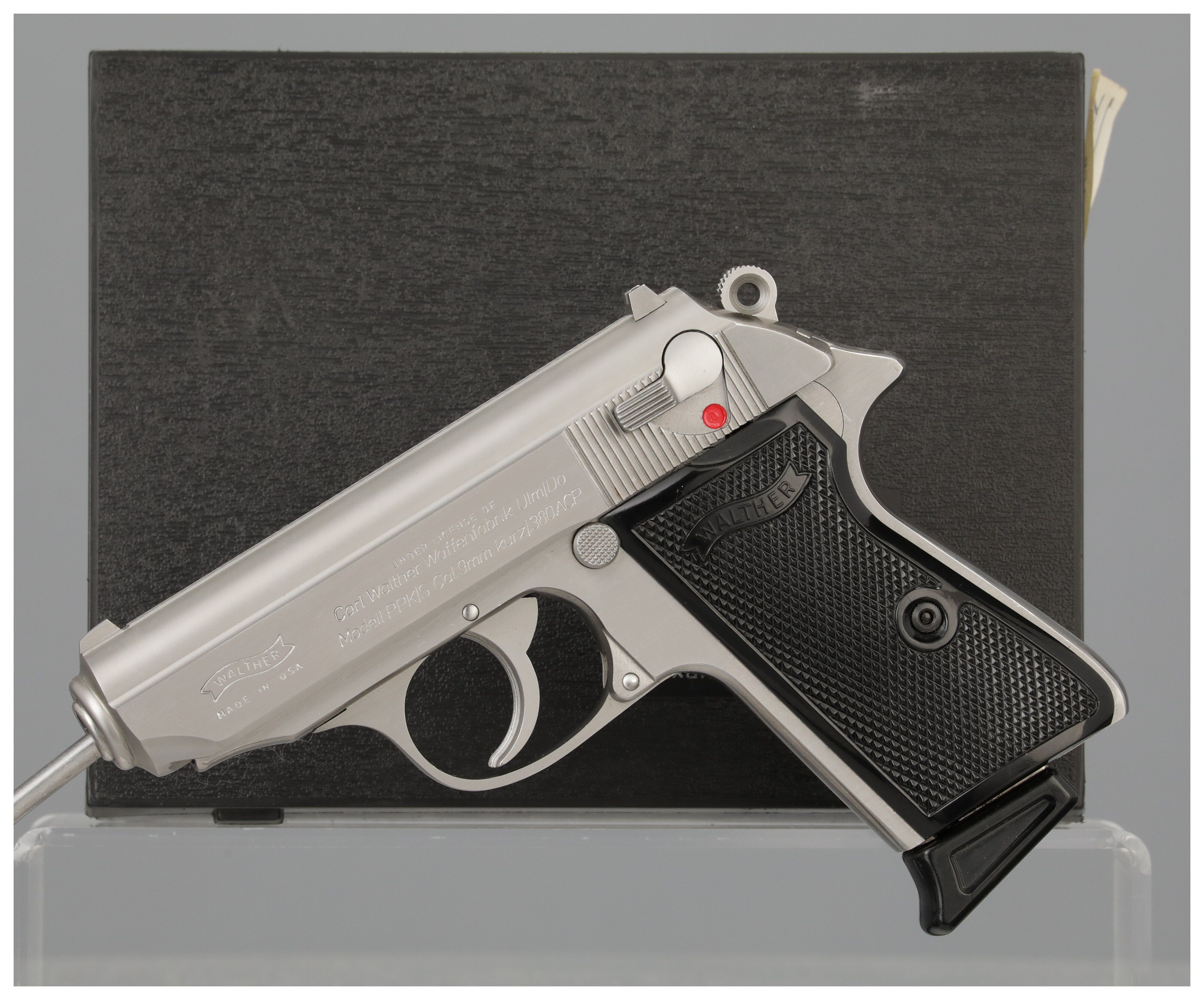 Walther/Interarms PPK/S Semi-Automatic Pistol with Case | Rock Island ...