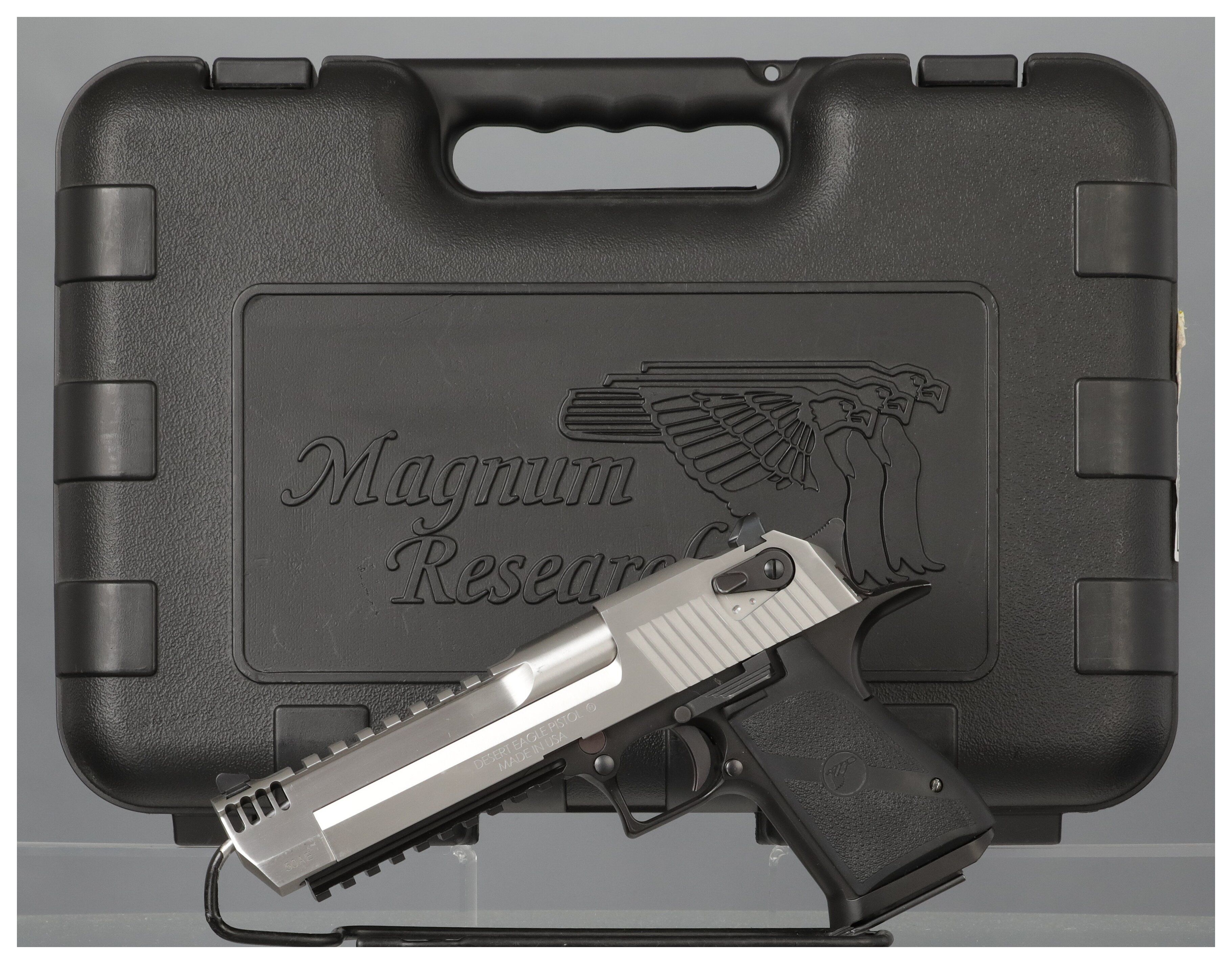 Magnum Research Desert Eagle Semi-Automatic Pistol with Case | Rock ...